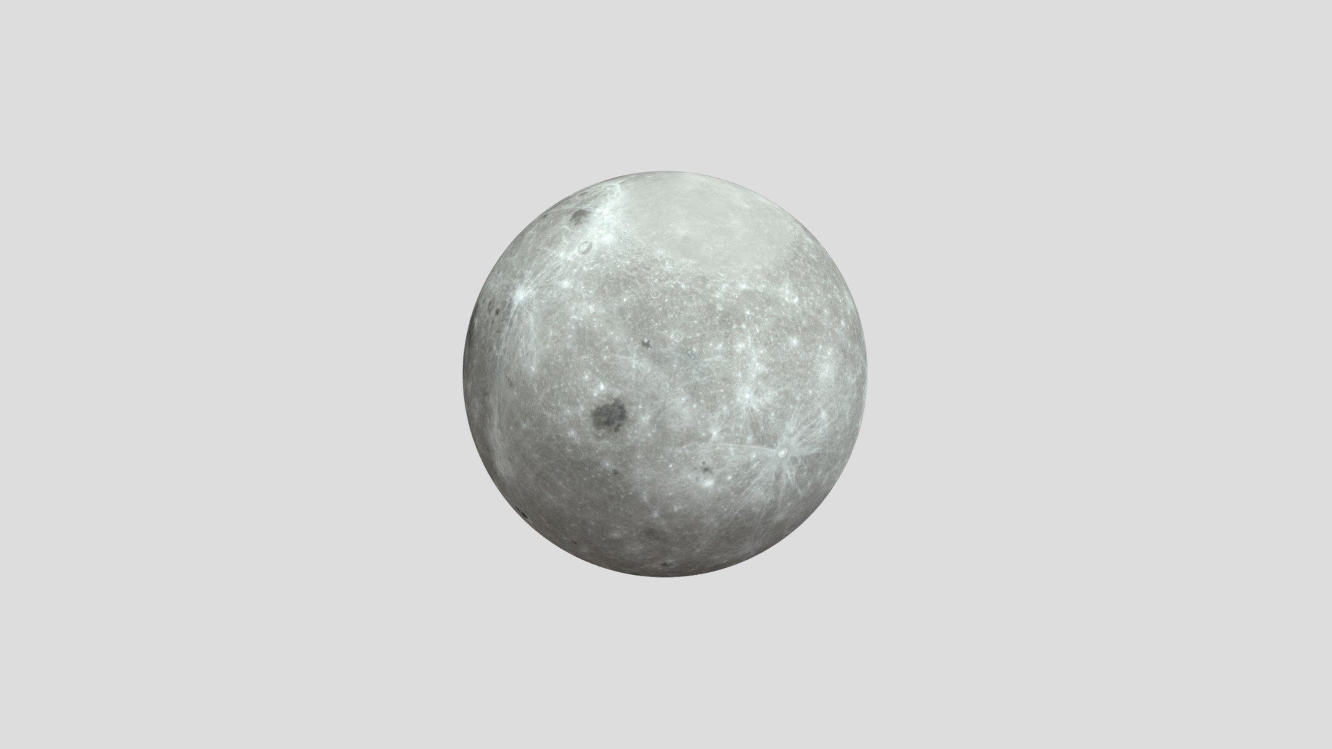 The moon - 3D model by Shariful Islam (@sharifics78) [4c92e15] - Sketchfab