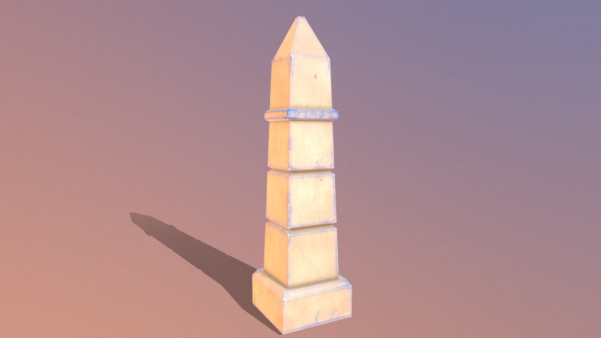 Obelisk - 3D model by Joel.Edis [4c9410a] - Sketchfab