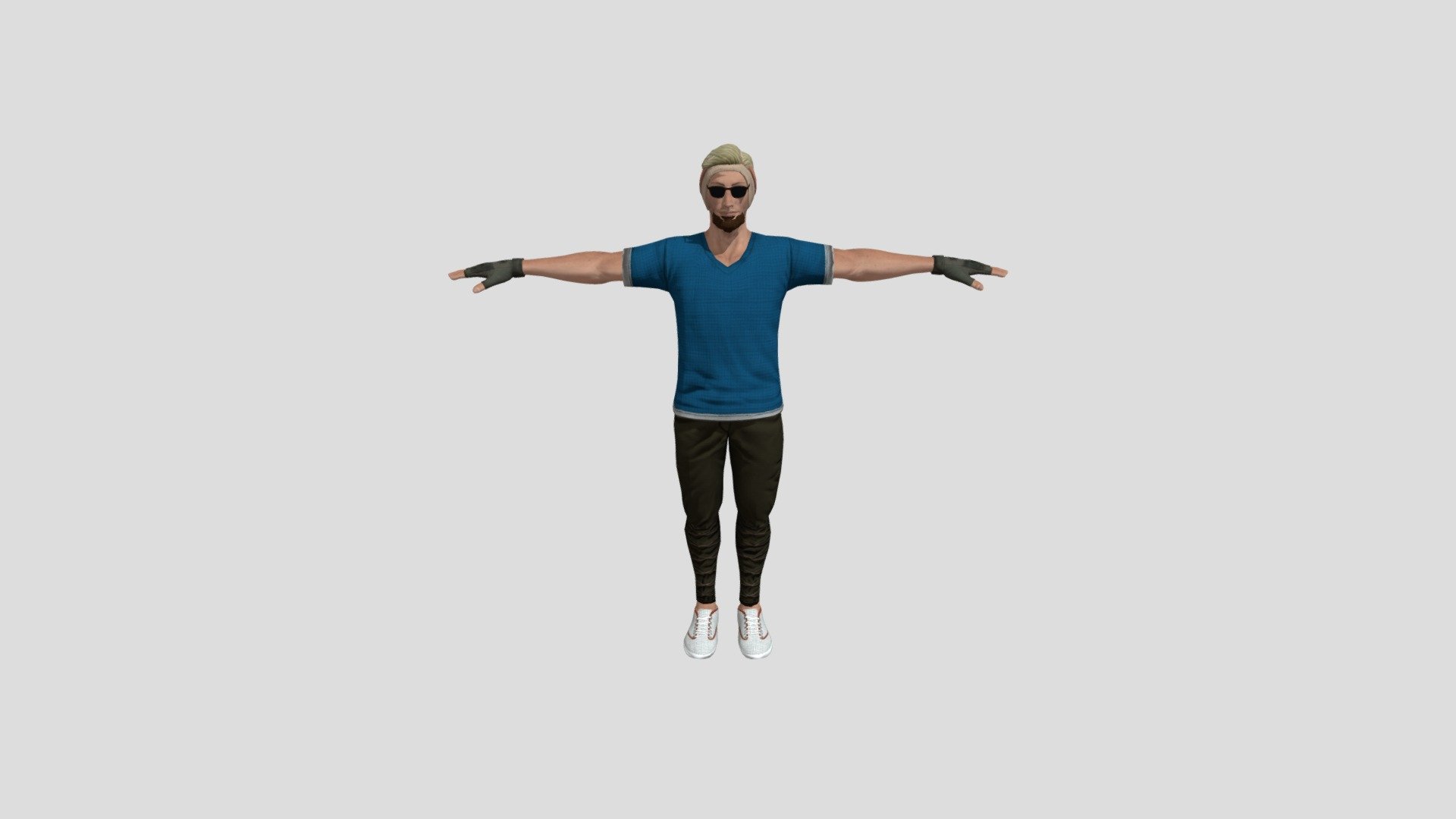 Cool Guy (Free with all textures!) - Download Free 3D model by Rajneesh ...