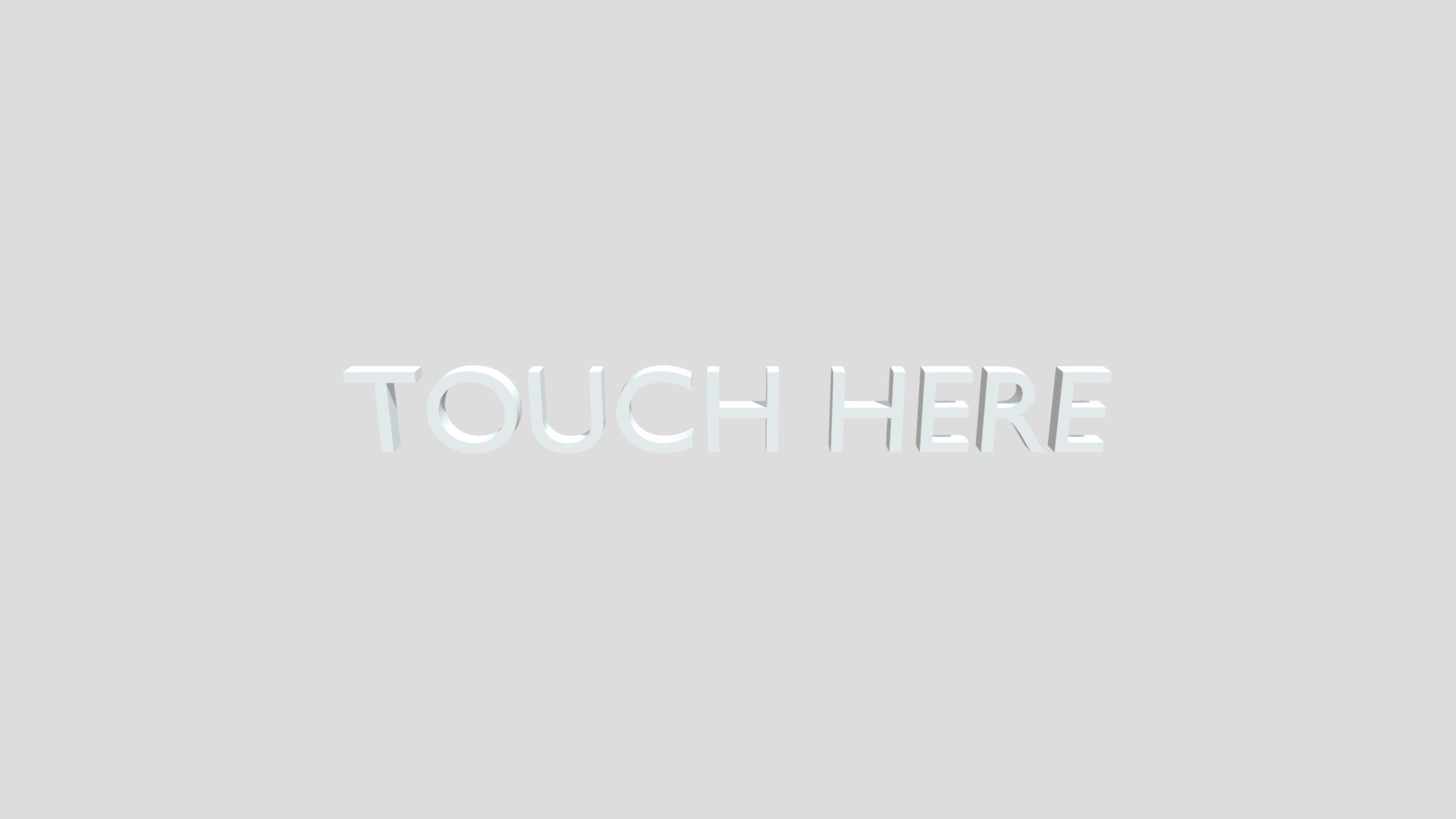 TOUCHHERE - Download Free 3D model by zancajot [4c94a0f] - Sketchfab