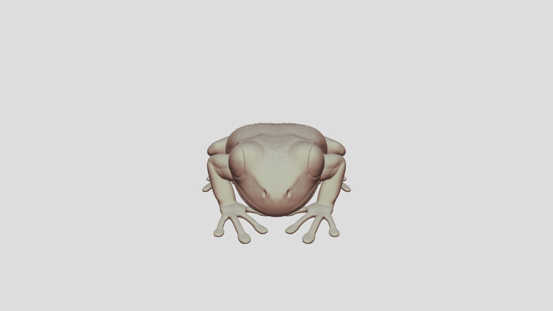 Cuban Tree Frog - 3D model by Digital Duck (@DigitalDuckDinosaurs ...
