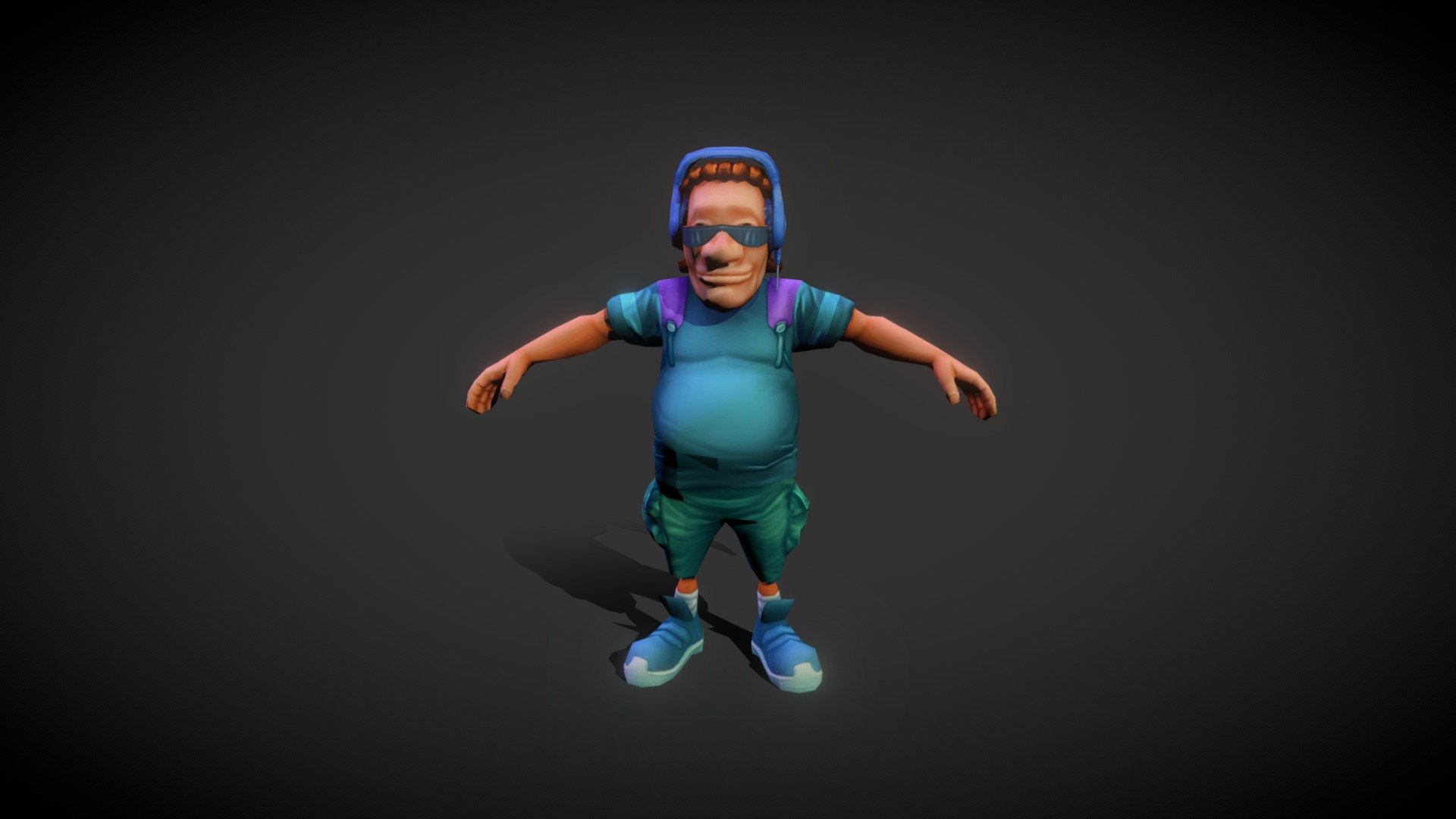 Character Low Poly - 3D model by Linnik Pavel (@LinnikPaul) [4c963d4 ...