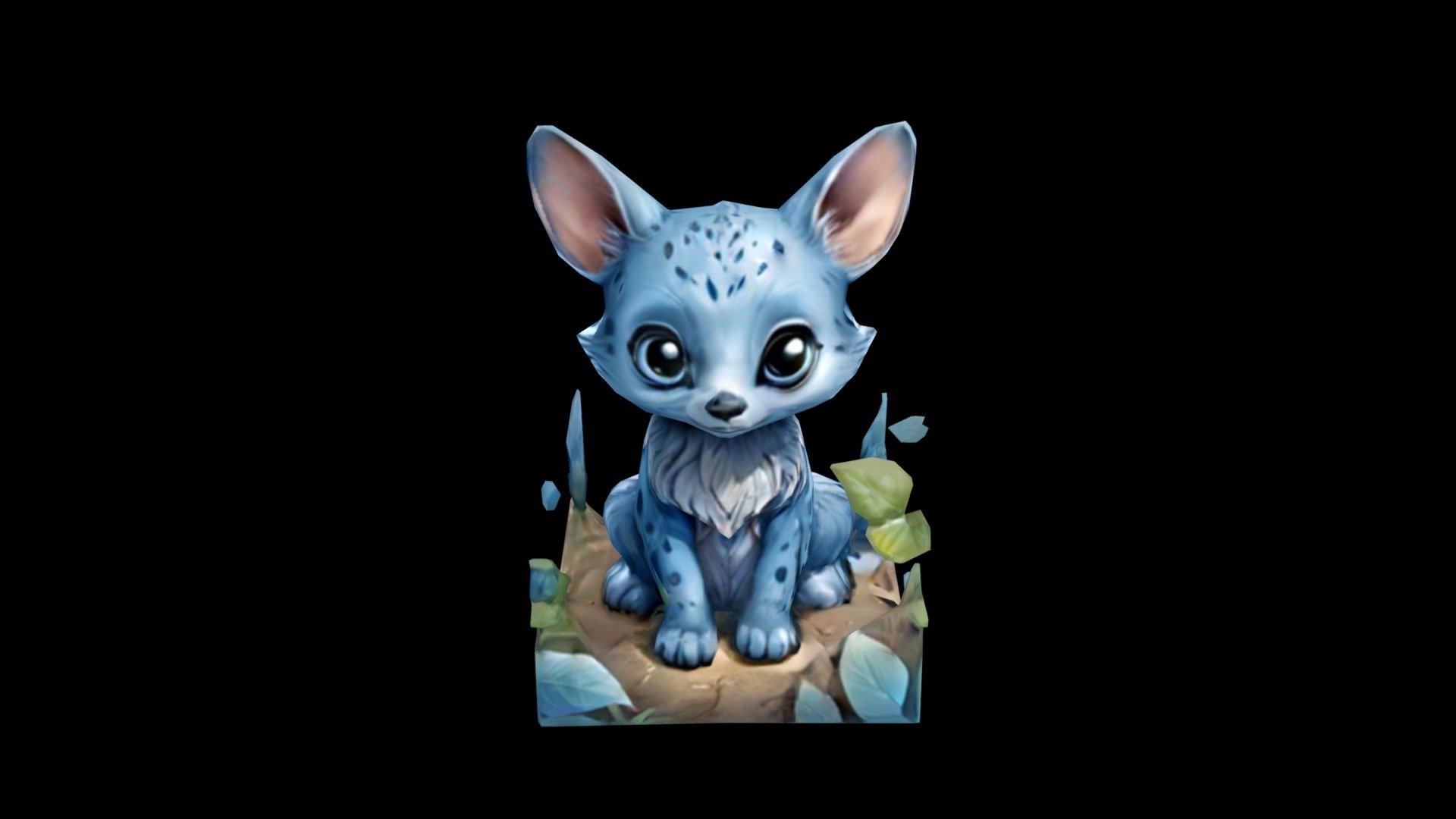 "Cartoon Azure Felidae Small to Medium-Sized Sky - Download Free 3D ...