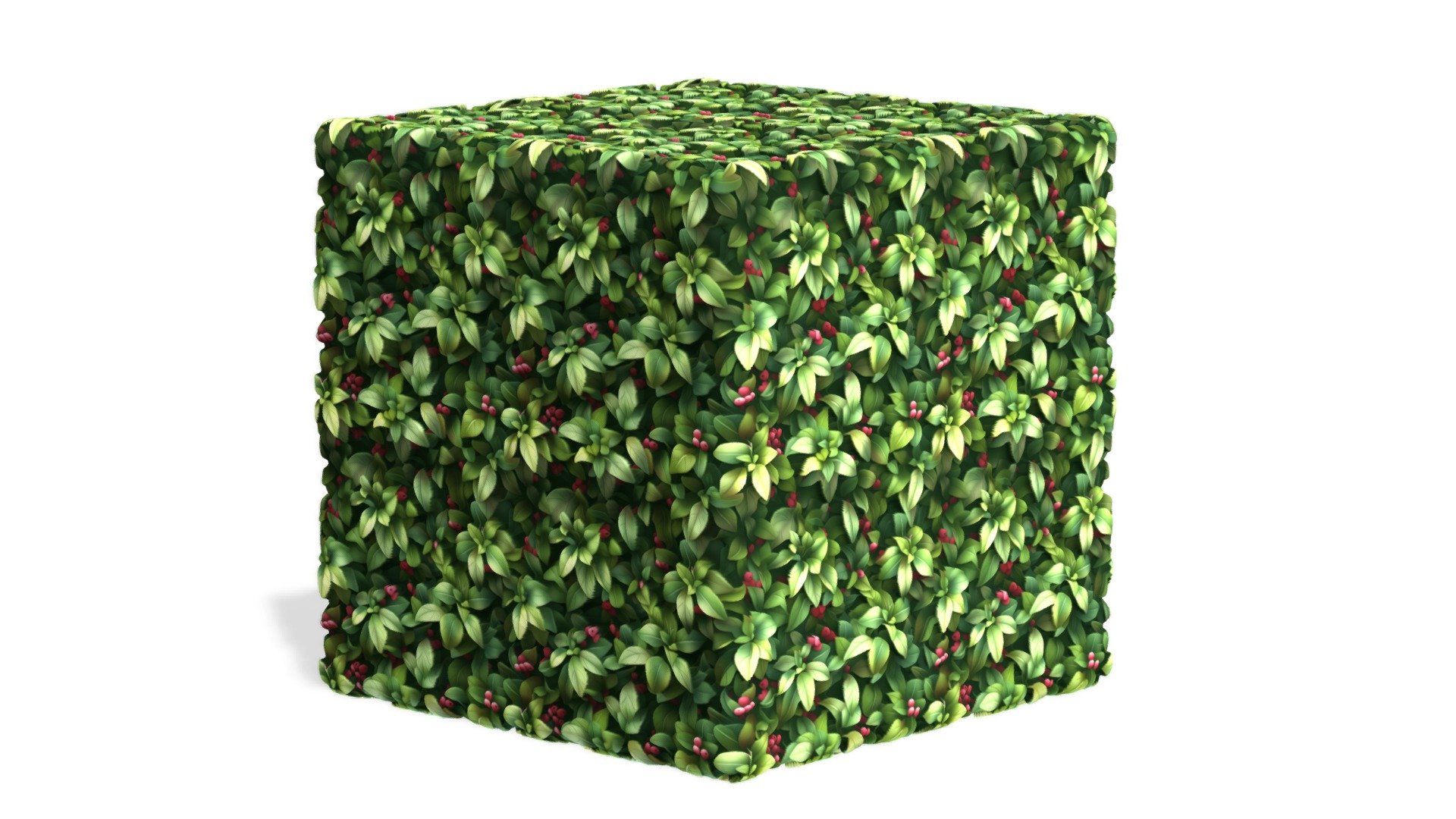 Stylized Foliage Seamless Texture - Buy Royalty Free 3D model by ...