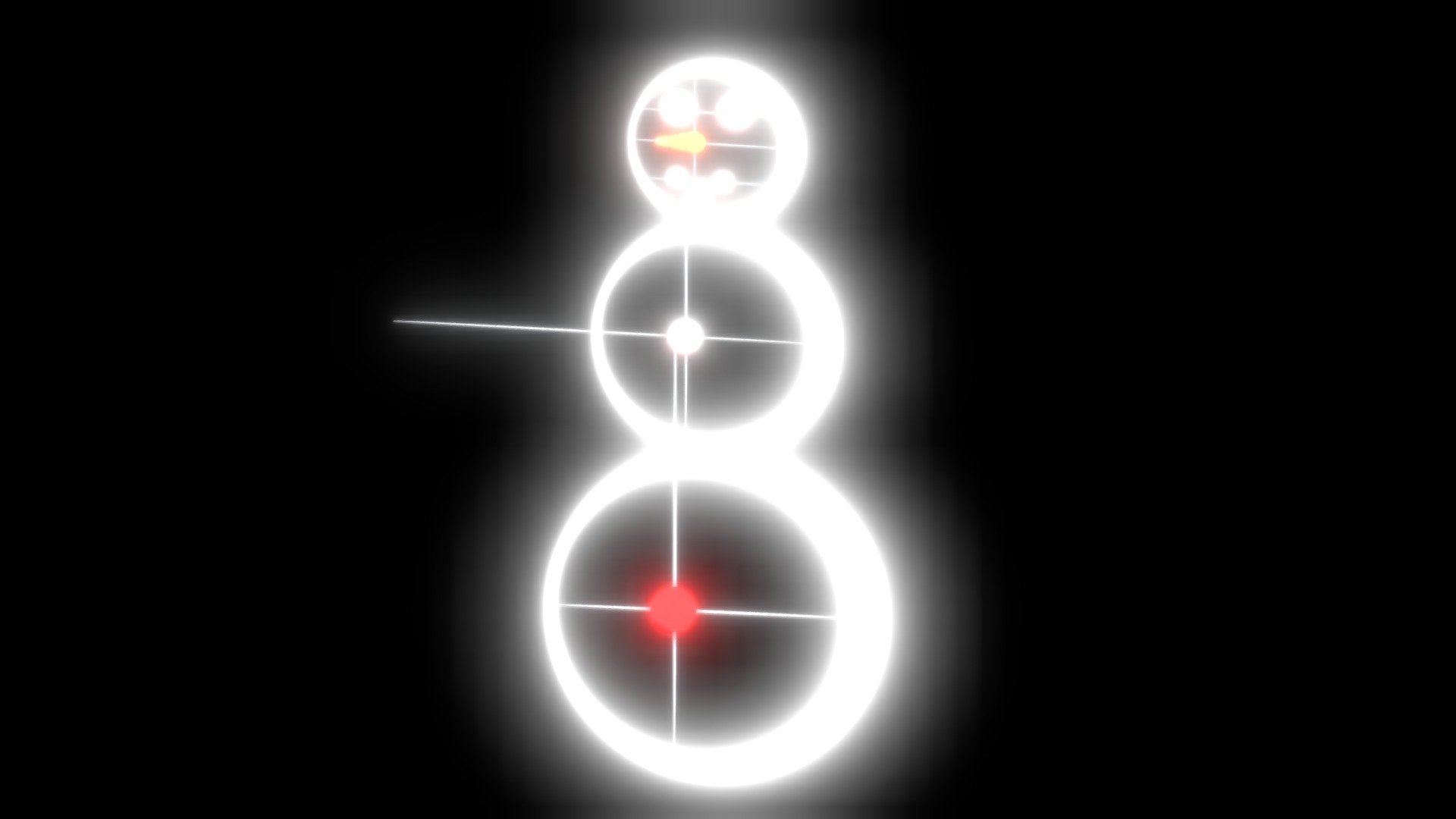 LED Snowman - Download Free 3D model by Mercuri-sodyum (@-French-toast ...