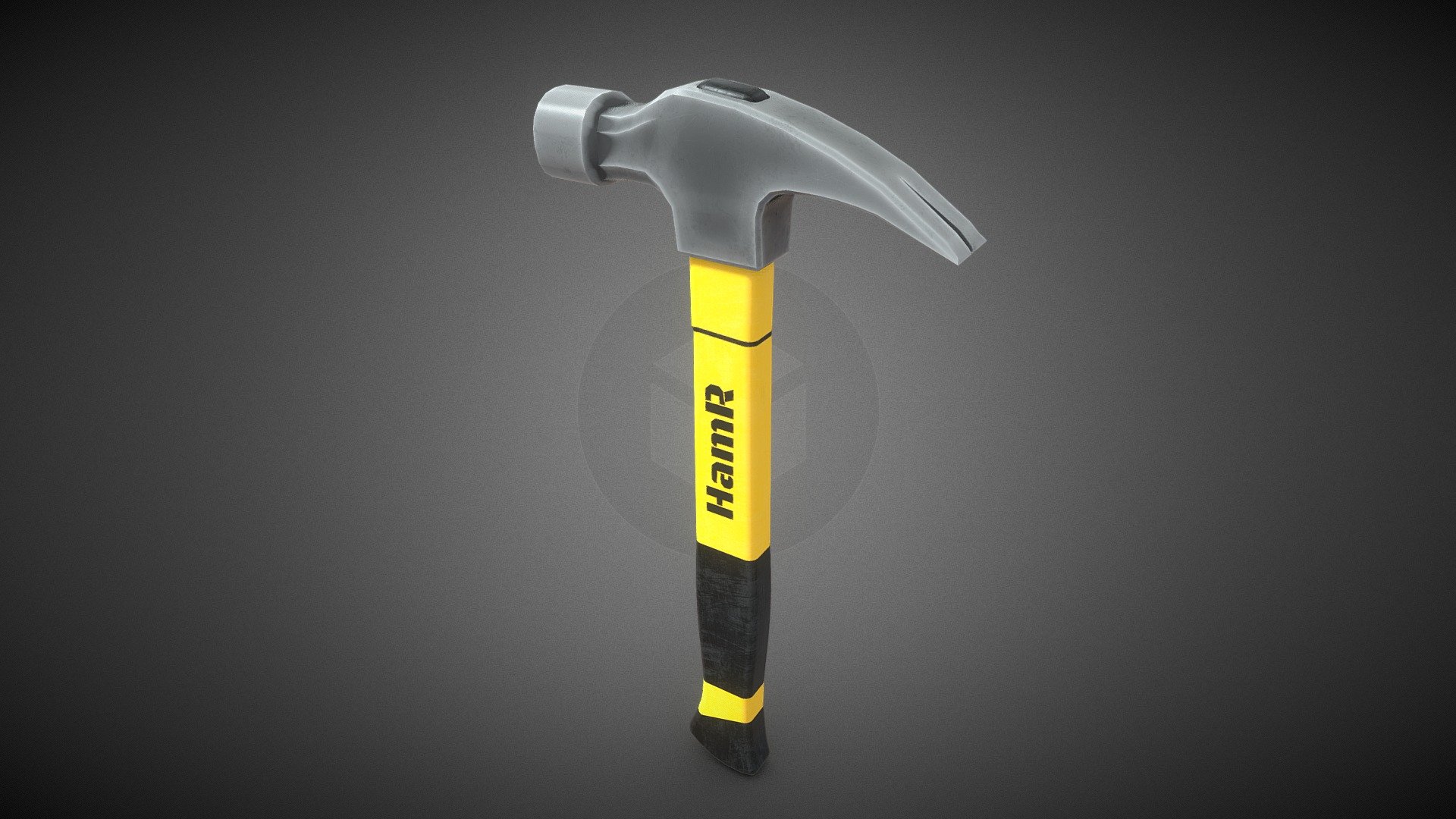 Modern Hammer - Download Free 3D model by Golden (@goldenblack4 ...