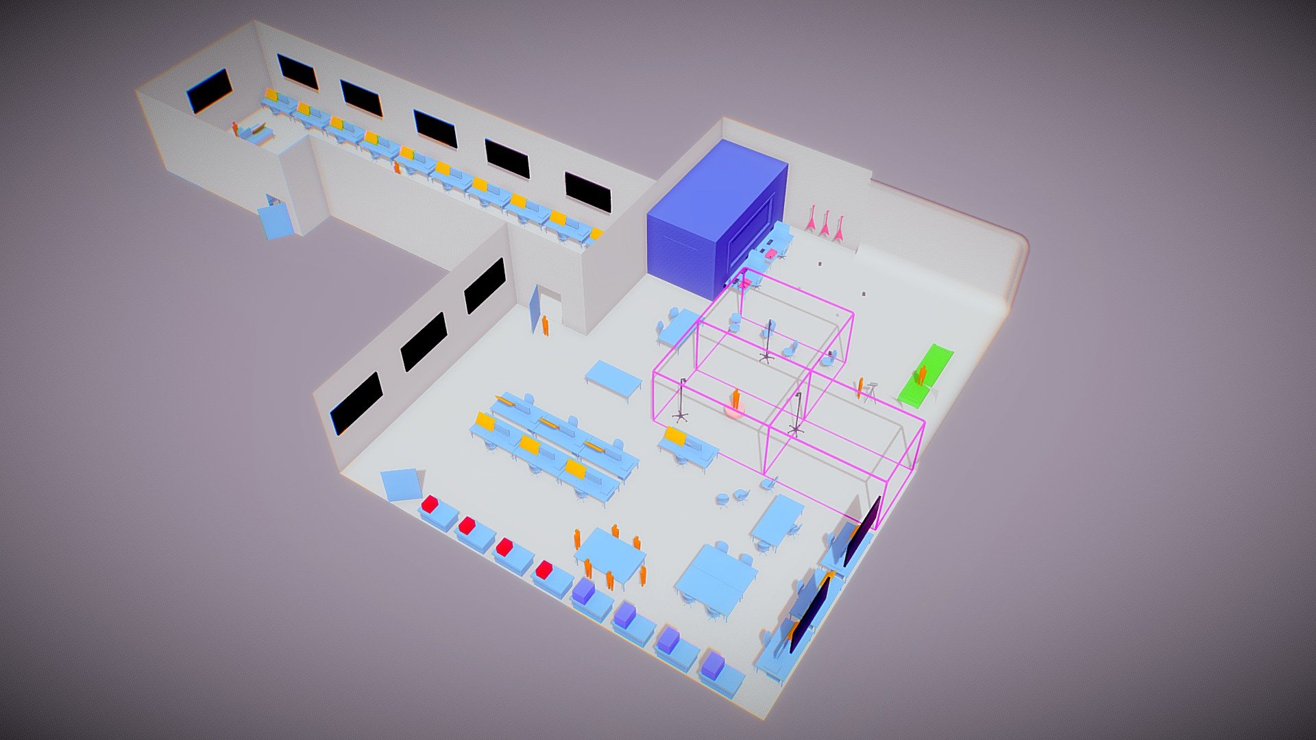 Lab - 2021 - 3D model by OTU_Gamedev [4c9954e] - Sketchfab