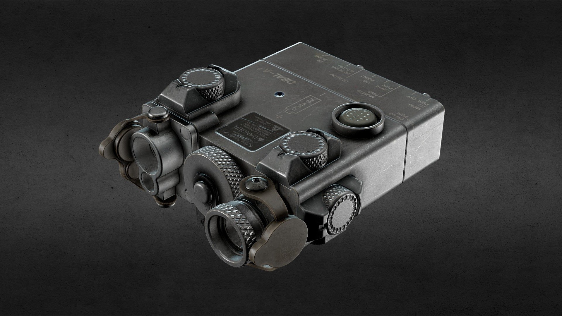 Lazer DBAL-A2 - 3D model by Andriy Shekh (@sheh5262) [4c9a5c8] - Sketchfab