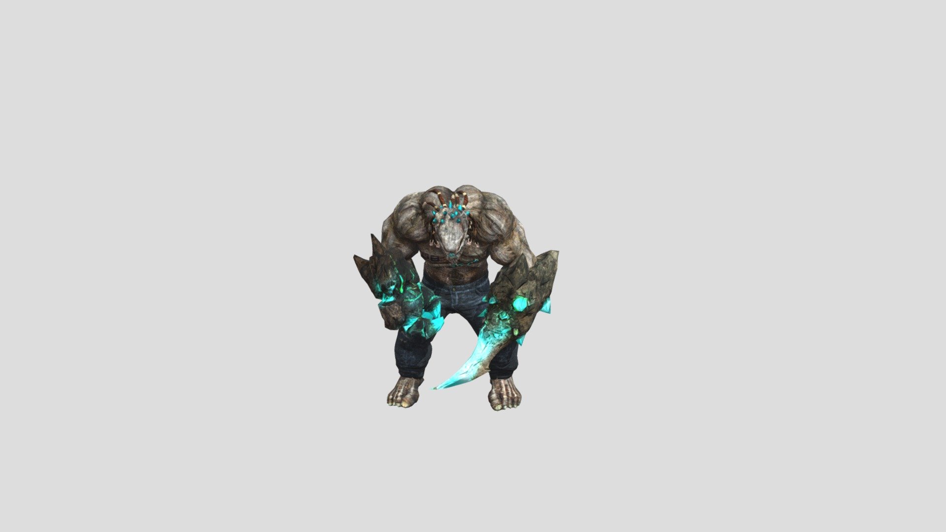Mutant - 3D model by gegetgigit616 [4c9ad19] - Sketchfab
