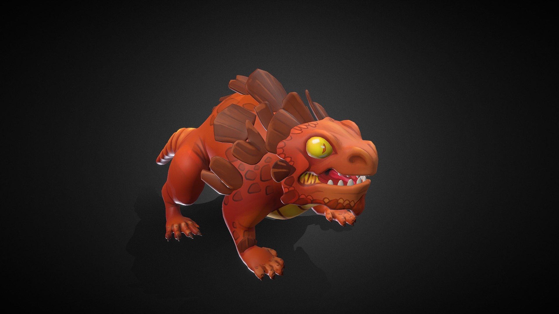 Wyrm 3d Model By Paweł Bejkerpl [4c9b48b] Sketchfab