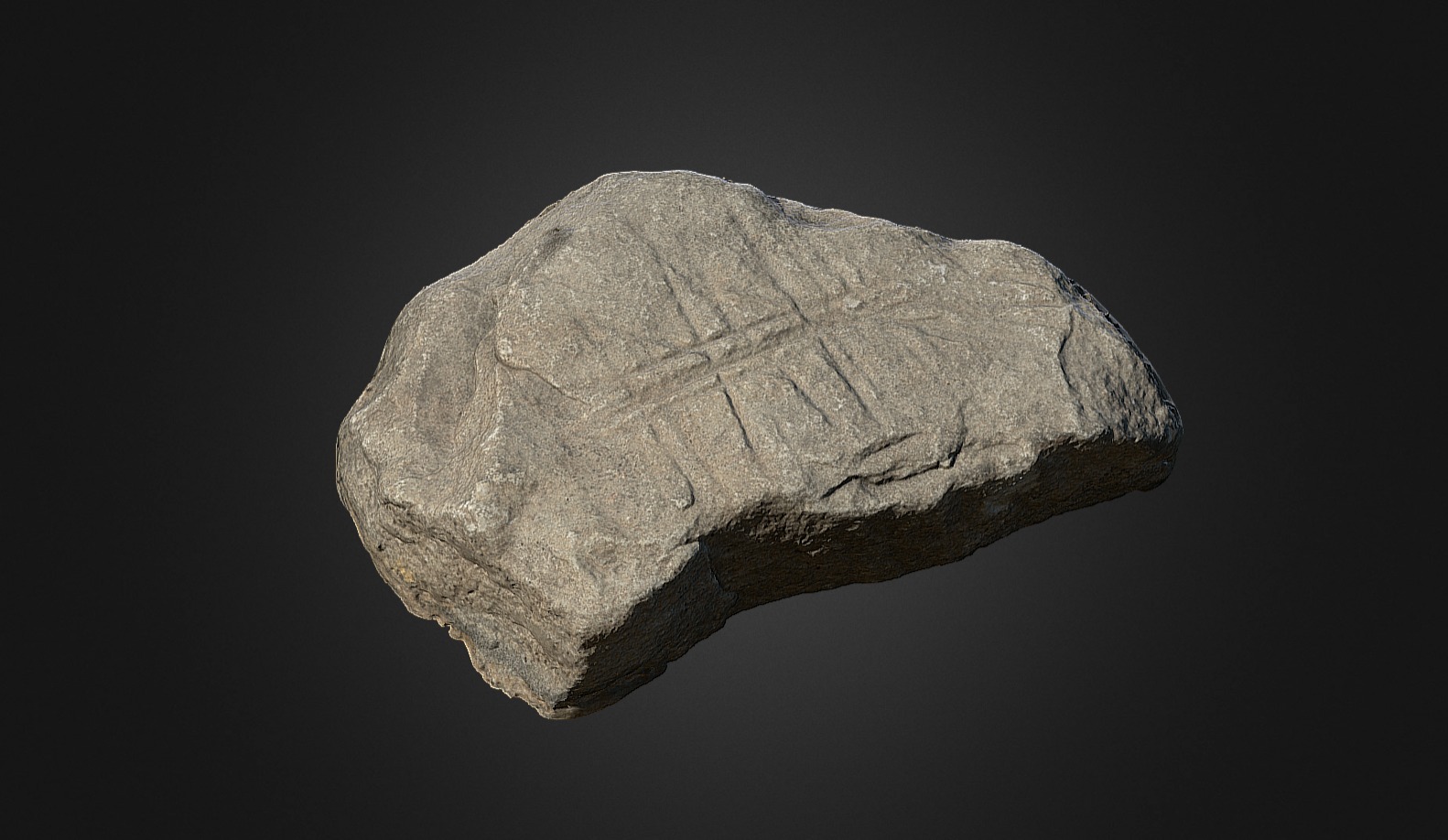 Sharpening stone, Pool, Sanday, Orkney - 3D model by Dr Hugo Anderson ...