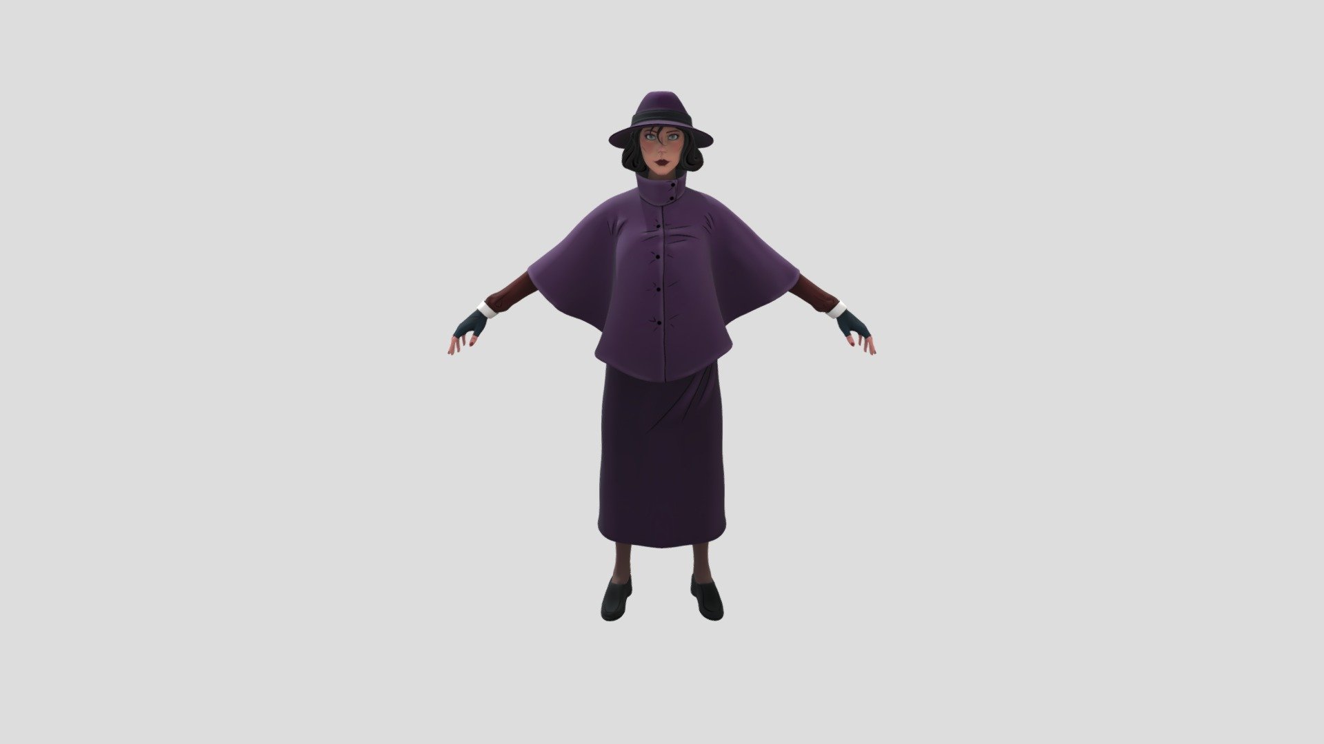 Betty Russo - Download Free 3D model by Una.K.Carlstrøm (@Una.K.C ...