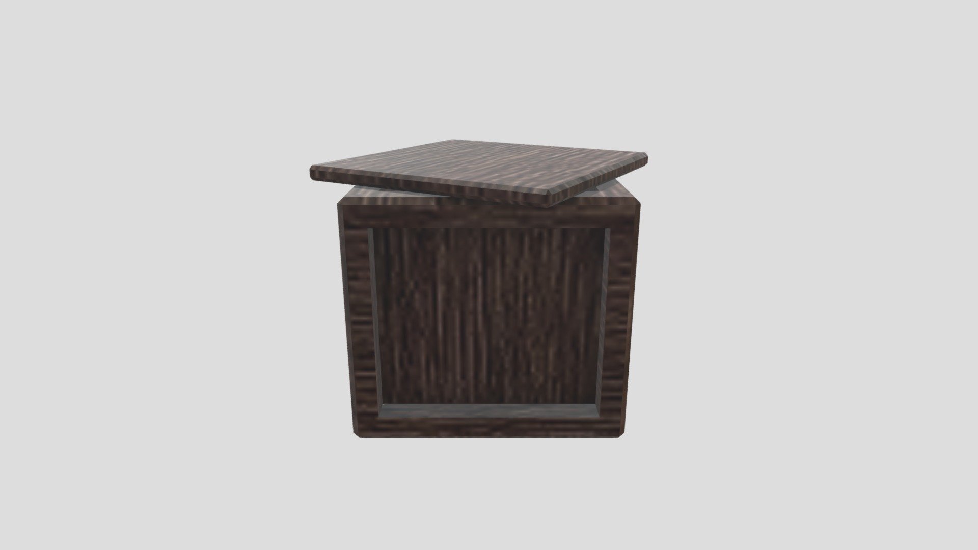 Low_Poly_Wooden_Crate - 3D model by Toki099 [4c9d4cd] - Sketchfab