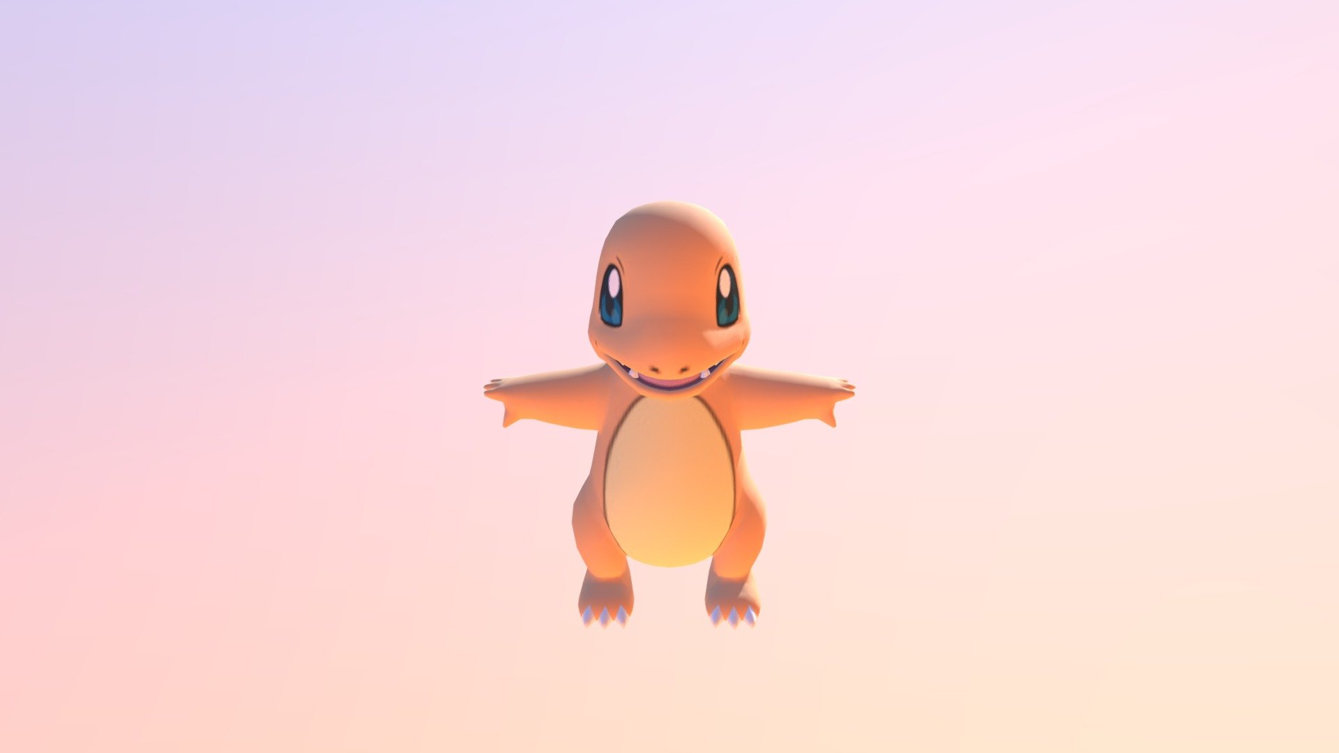 3DS - Pokemon X Y - 004 Charmander - Download Free 3D model by ThanhEtn ...