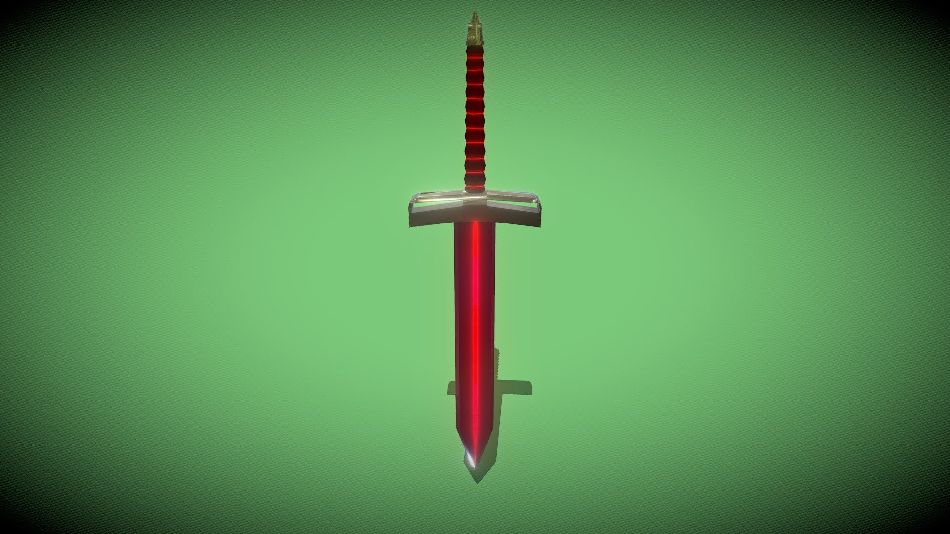 Emmissive Blood Sword - 3D model by RyanBlack [4c9e5d5] - Sketchfab