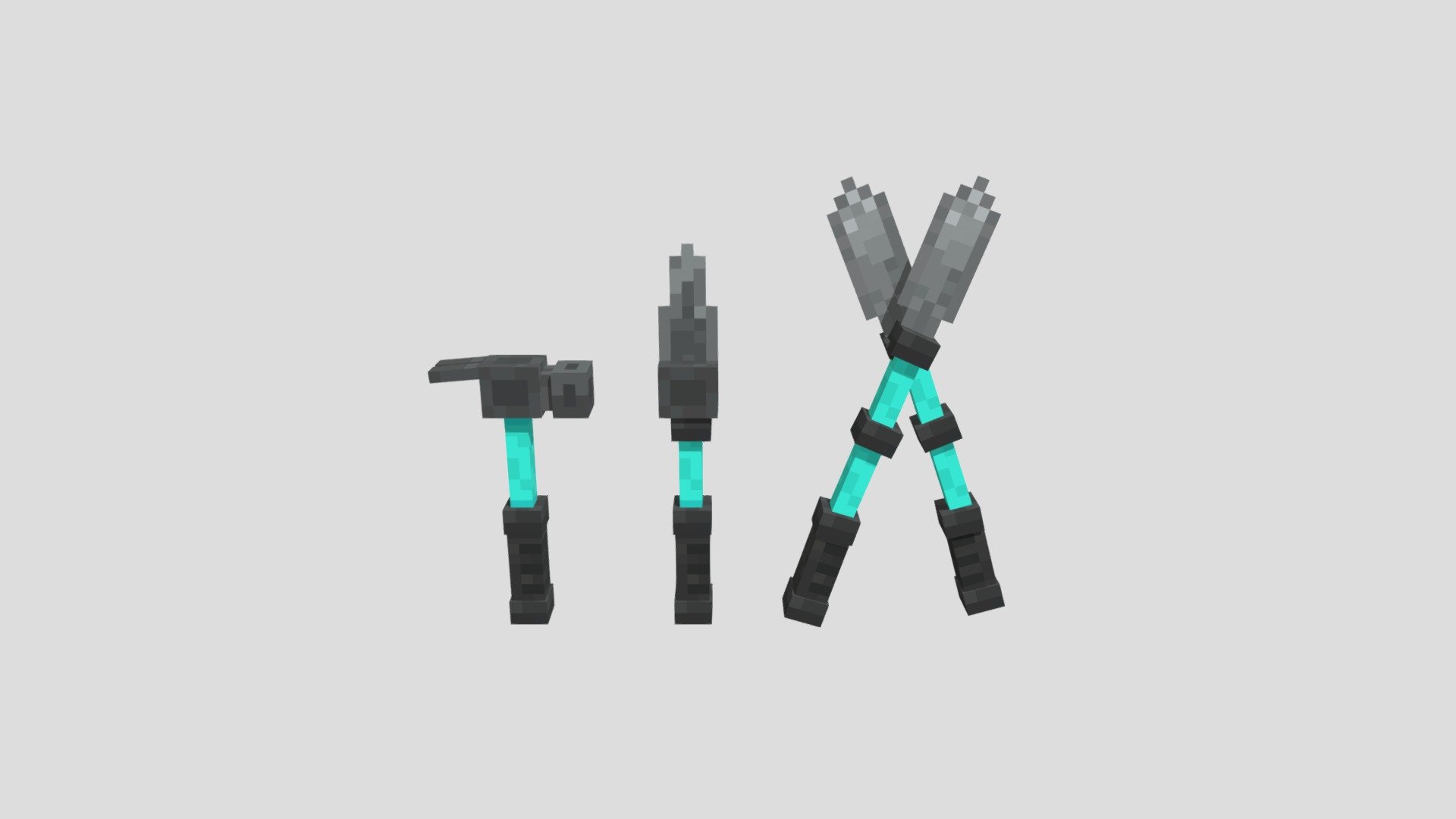 Tool Pack Cyan - Download Free 3D model by naythemaster1 [4c9e6e8 ...
