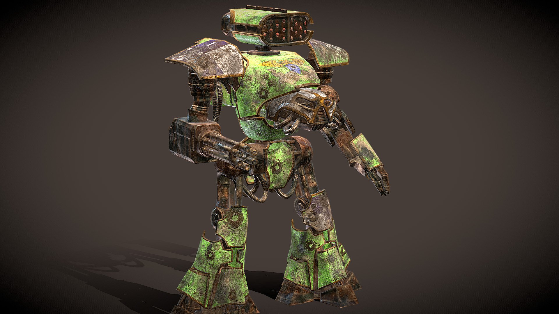 Warhammer 40,000 Titan Reaver - 3D model by HH3D [4c9ee0c] - Sketchfab
