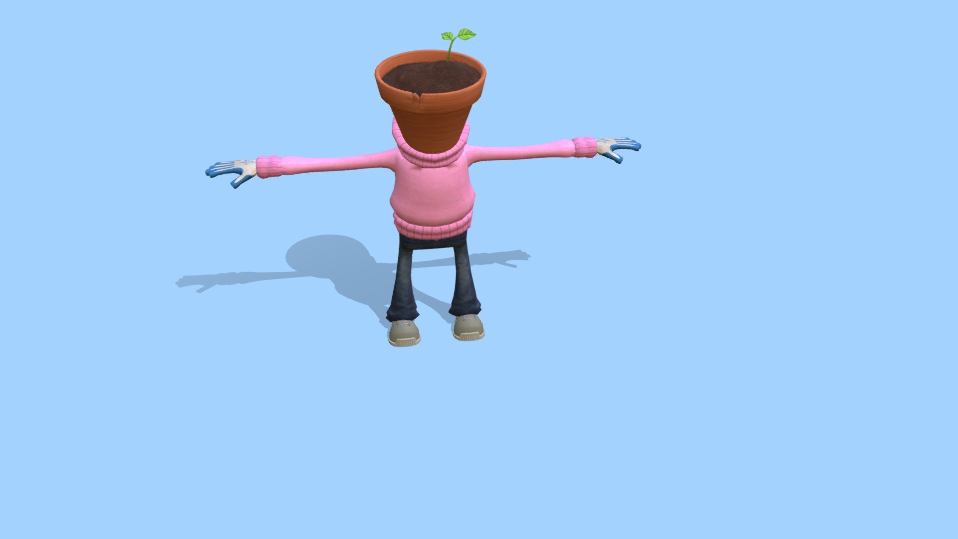 Pot Head - 3D model by btn1120 [4c9f828] - Sketchfab