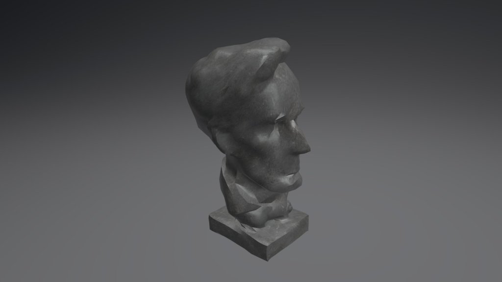 Lincoln head photogrammetry (low poly) - Download Free 3D model by ...