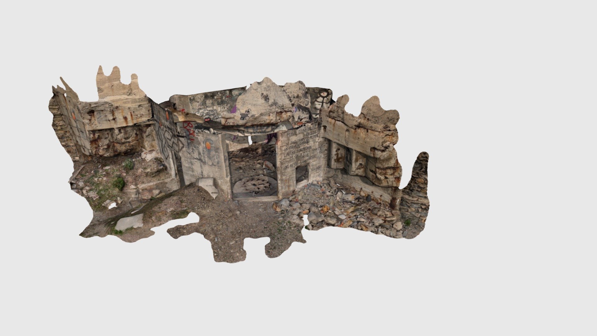 Blockhaus cap gros - Download Free 3D model by Daniel Olaizola ...