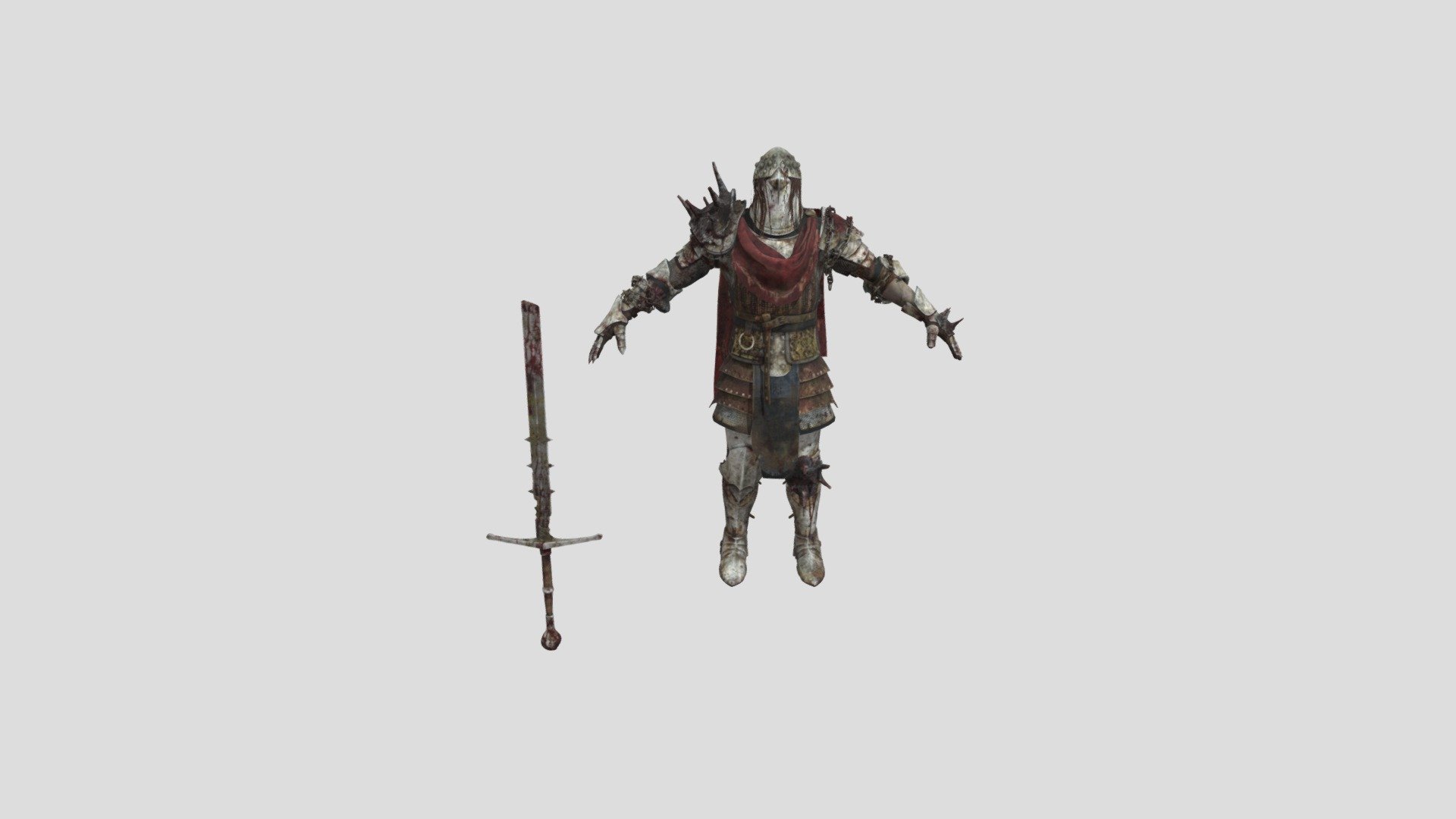 [DBD] The Knight + Sword - Download Free 3D model by [•Rain ...
