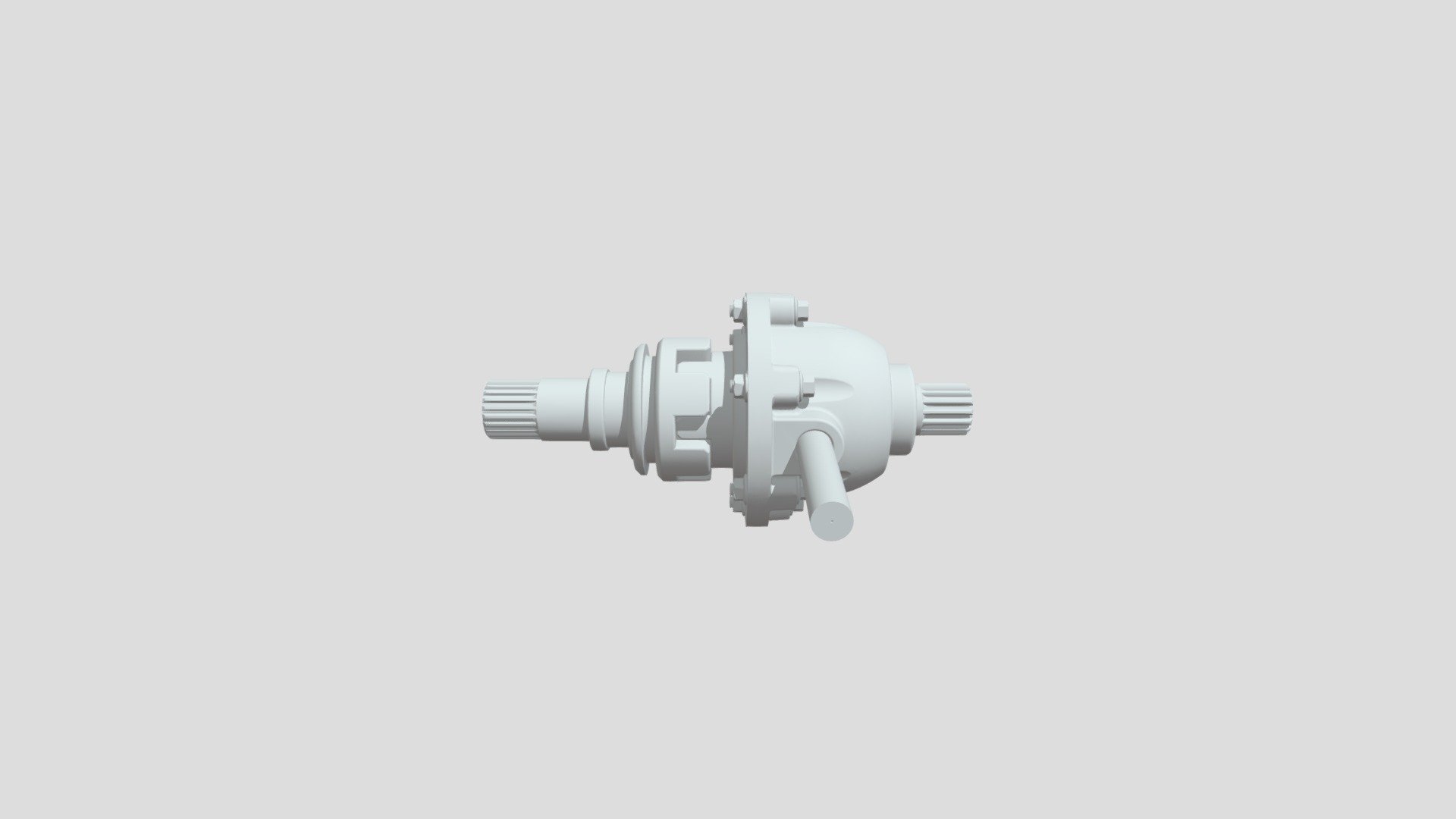 Differential gearbox - 3D model by lukasamsa1 [4ca144d] - Sketchfab