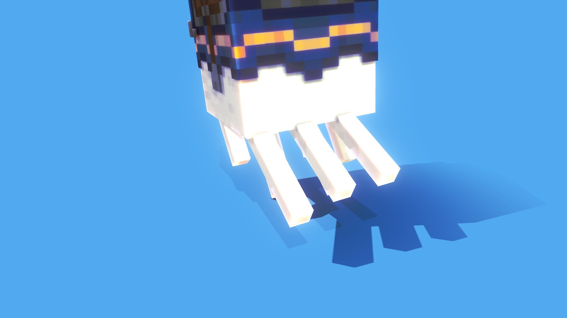 Happy Ghast in Minecraft! - 3D model by ICEyMC [4ca15a0] - Sketchfab