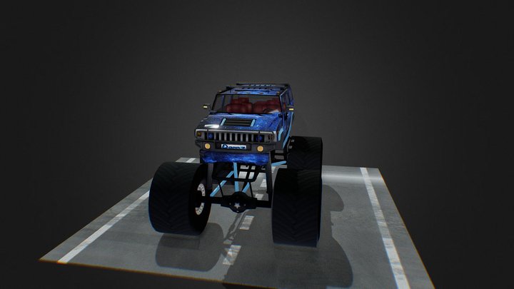 Monster-truck 3D models - Sketchfab
