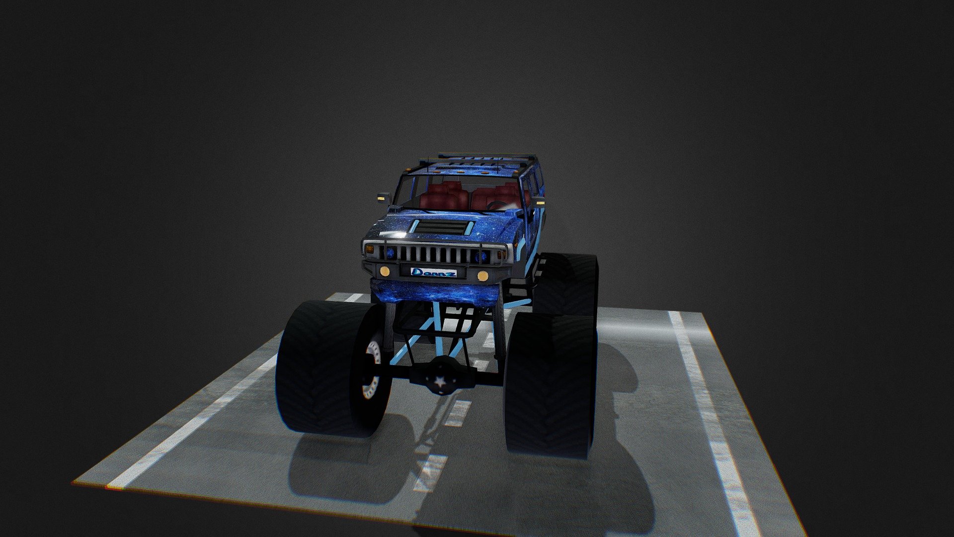 Hummer - Download Free 3D model by dannzjs [4ca1c2f] - Sketchfab
