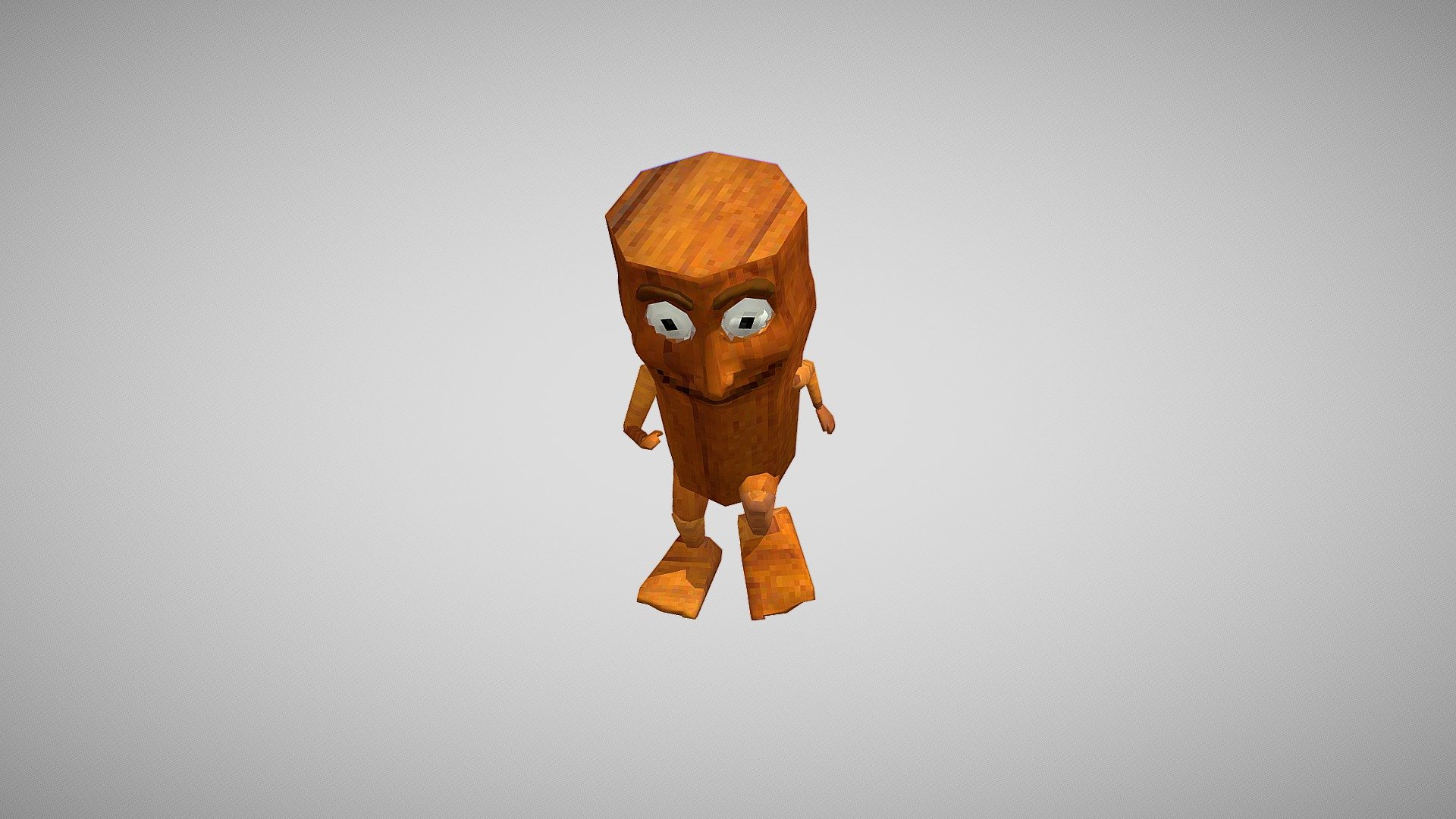 Tung Tung PSX Style - 3D model by flynnstylerlebg [4ca1eeb] - Sketchfab