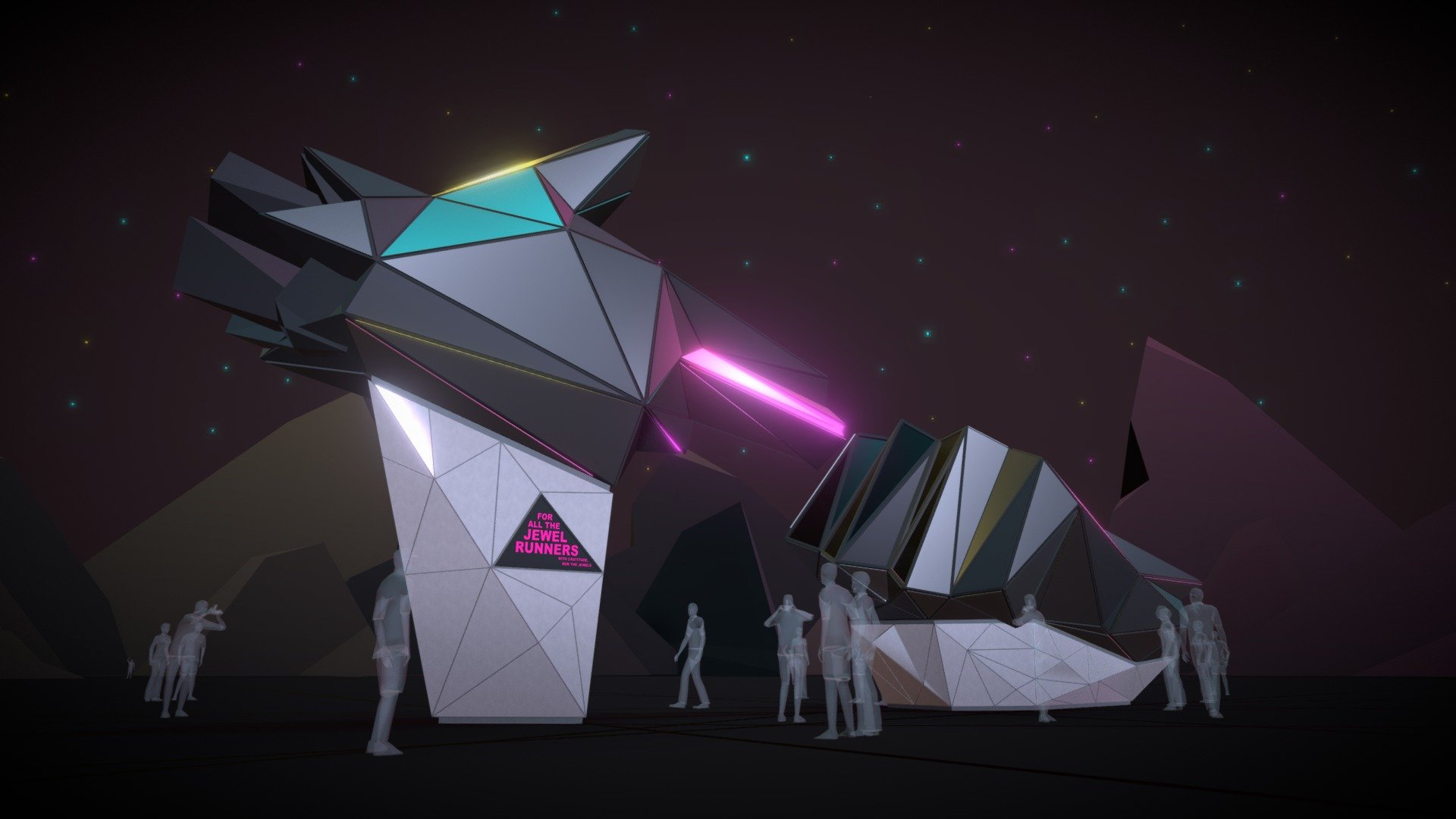 RTJ4D: For The Jewel Runners - 3D model by sezyo (@sarahnolandesign ...