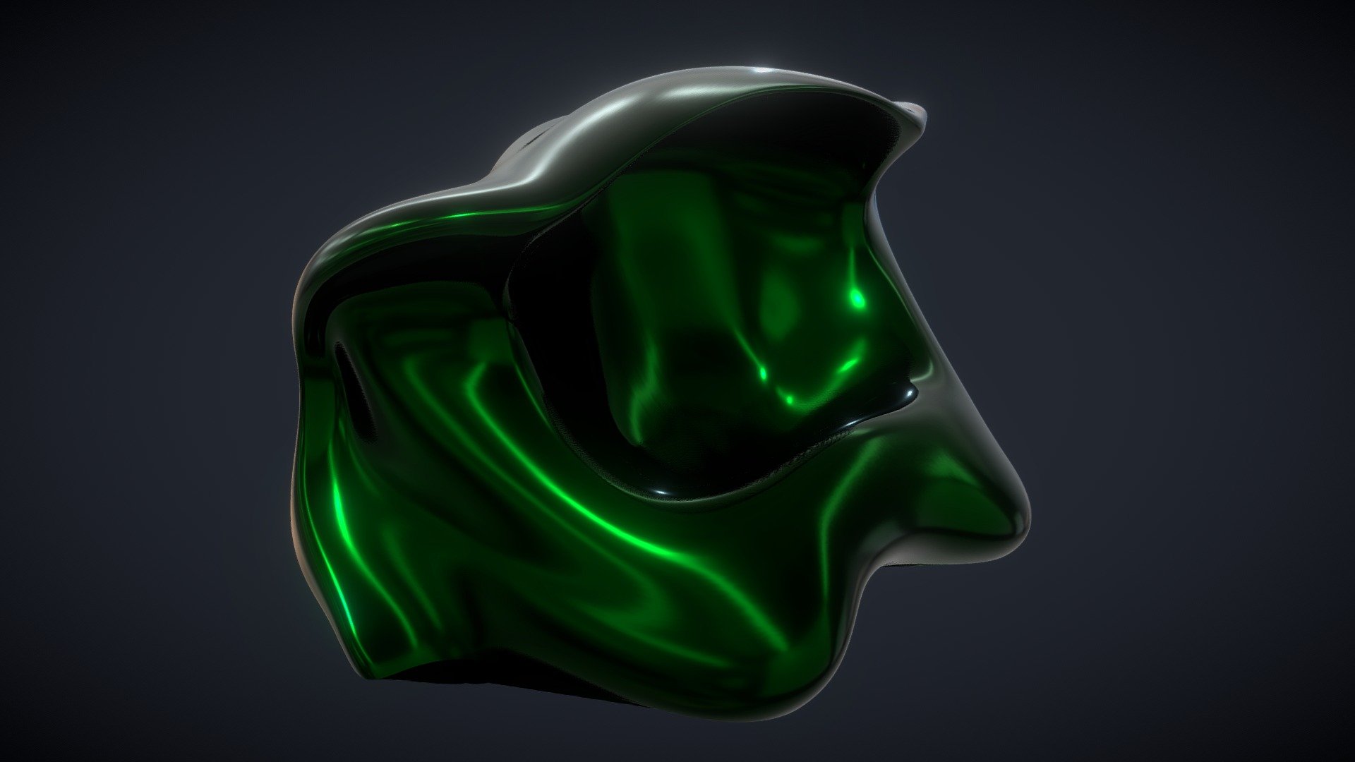 Chair no 2 - green - 3D model by Vavtrudner [4ca48c5] - Sketchfab