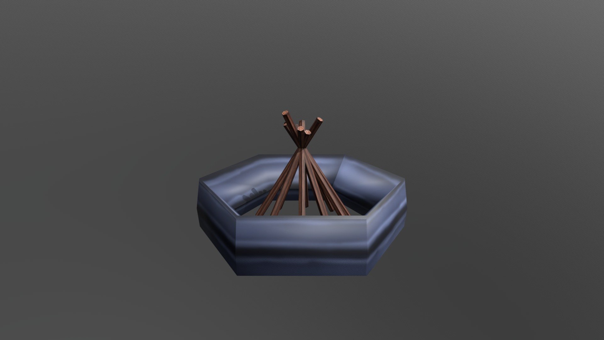 Bonfire - Download Free 3D model by Víctu (@Victucomacento) [4ca5448 ...