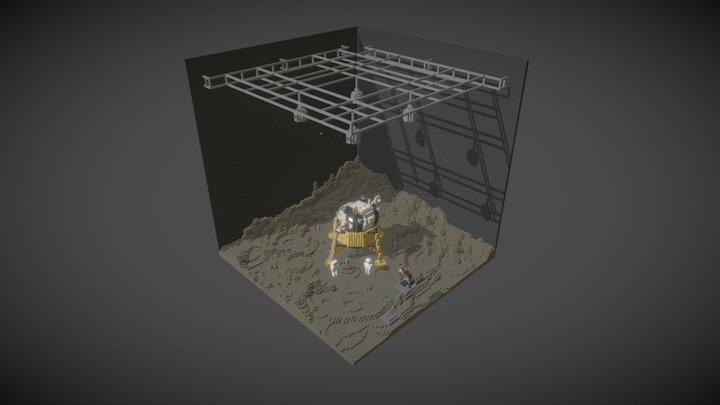 Moonlander 3D models - Sketchfab