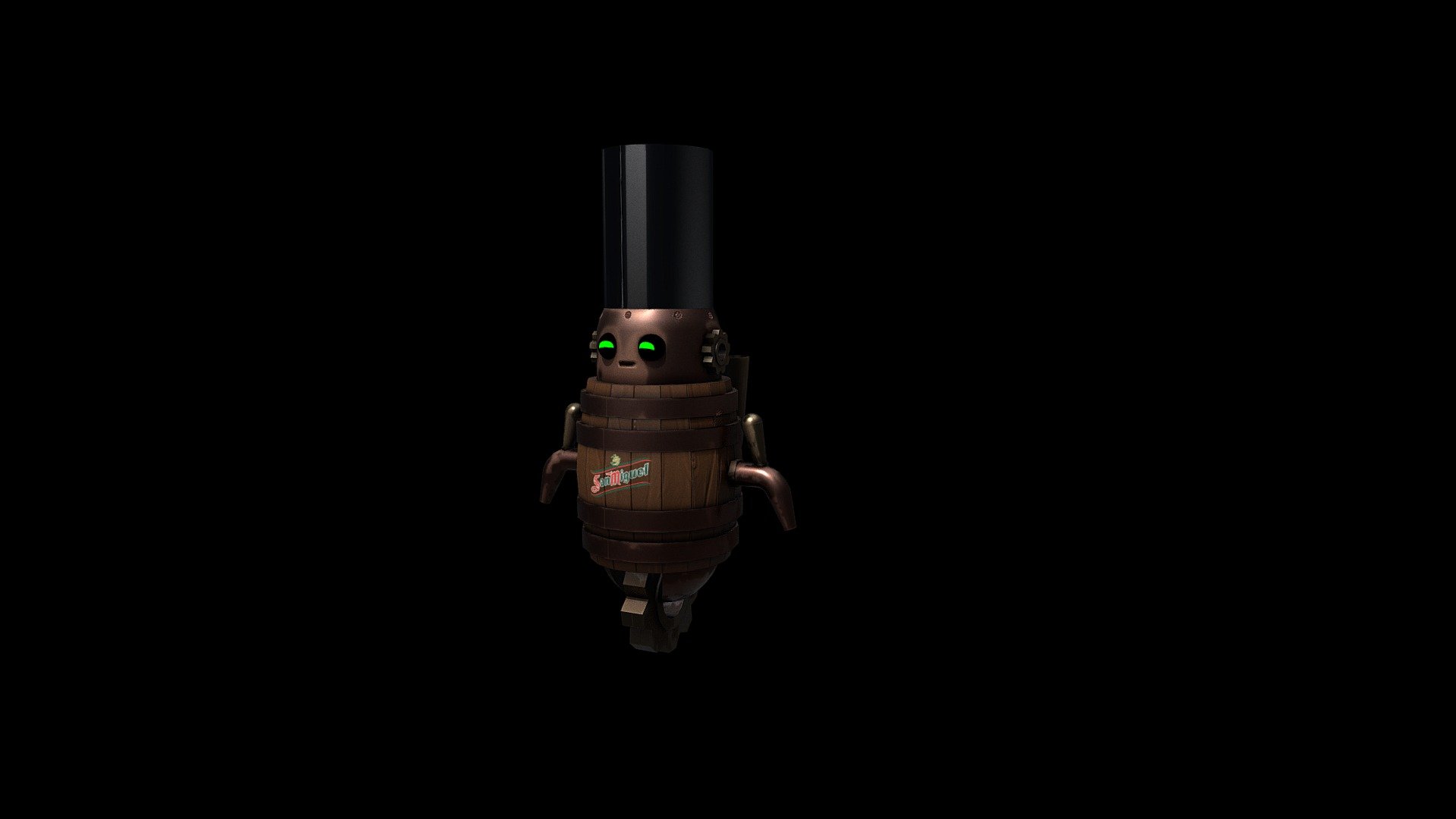 Game Jam Character - Clumsy - 3D model by Handrews3D [4ca65ad] - Sketchfab