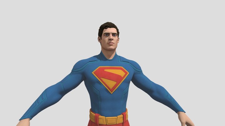 Superman 3D models - Sketchfab