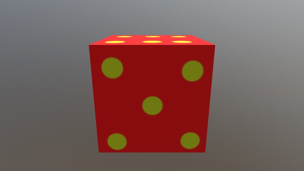 Dice - 3D model by Calumn Harris (@calumn.harris) [4ca7df2] - Sketchfab