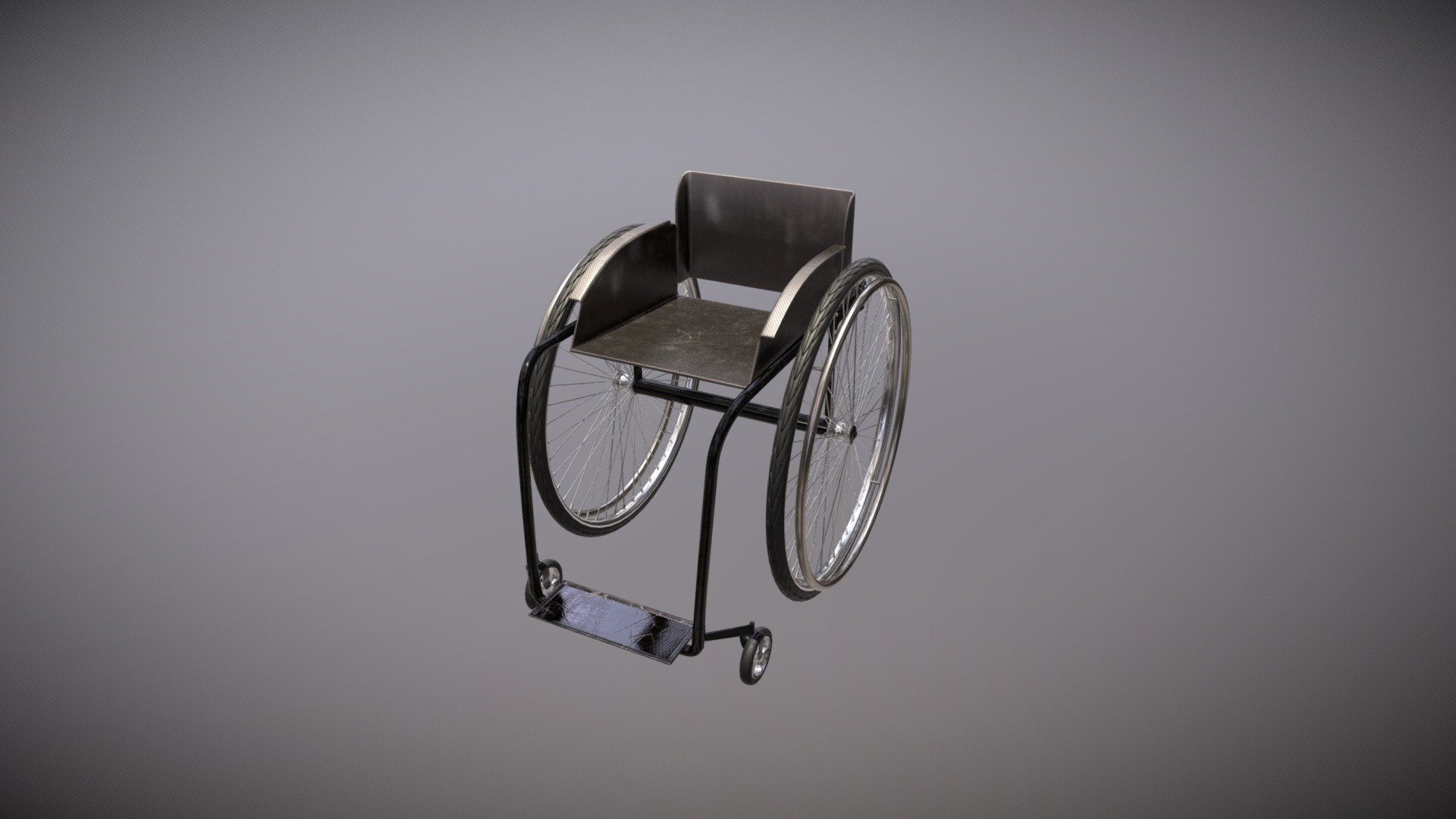 Wheelchair - Download Free 3D model by alixbaur [4ca9864] - Sketchfab