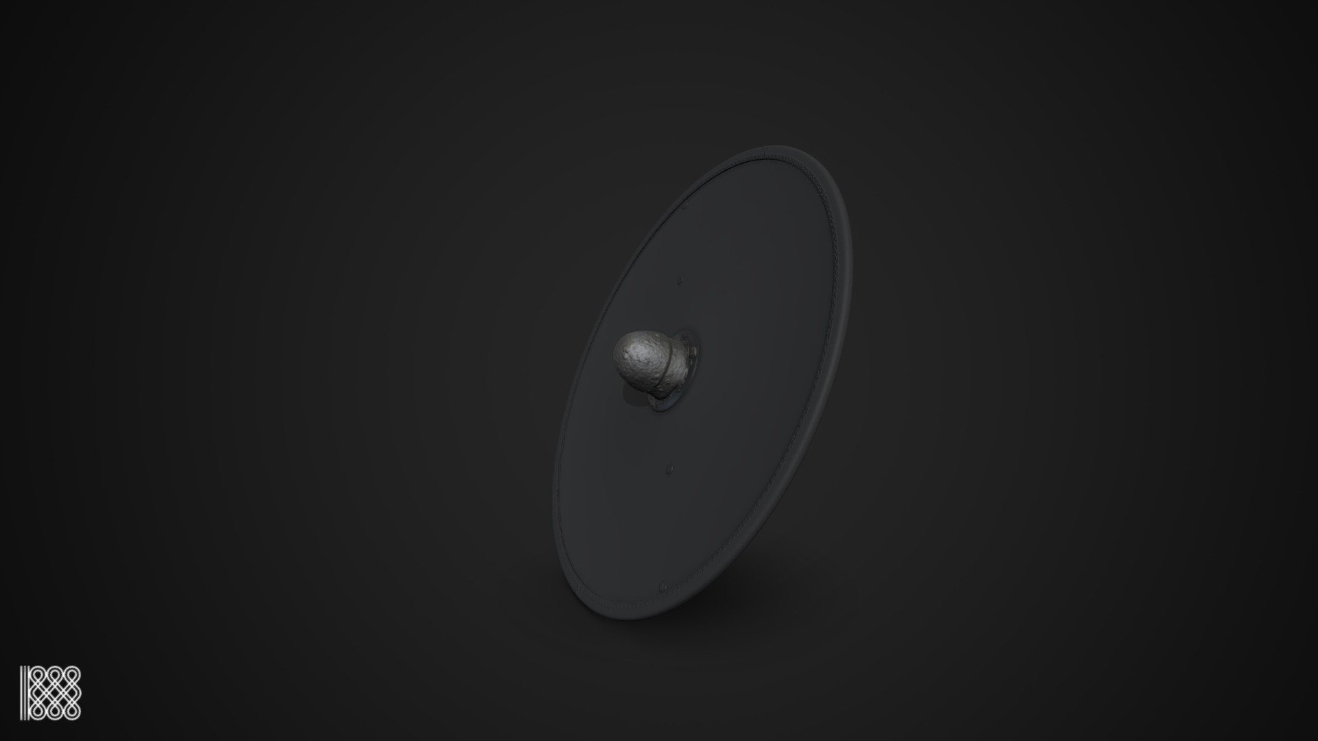 Iron age shield boss with 3D replica shield - Download Free 3D model by ...