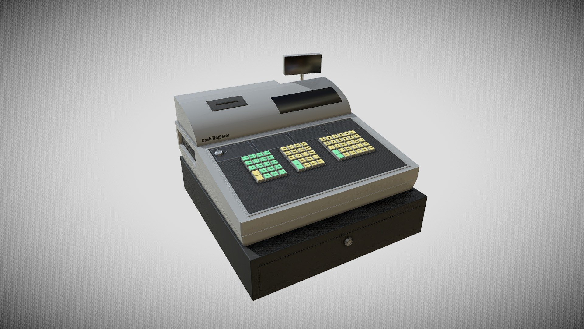 Cash Register - Buy Royalty Free 3D model by MW-Models [4cac22d ...