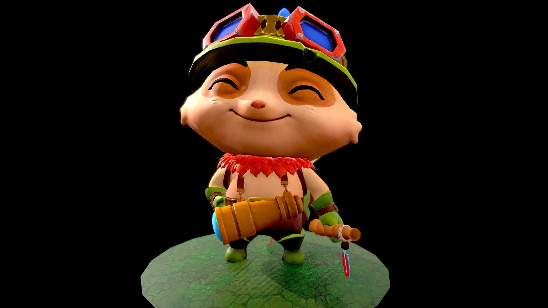 teemo - 3D model by dominic4628 [4cac4db] - Sketchfab