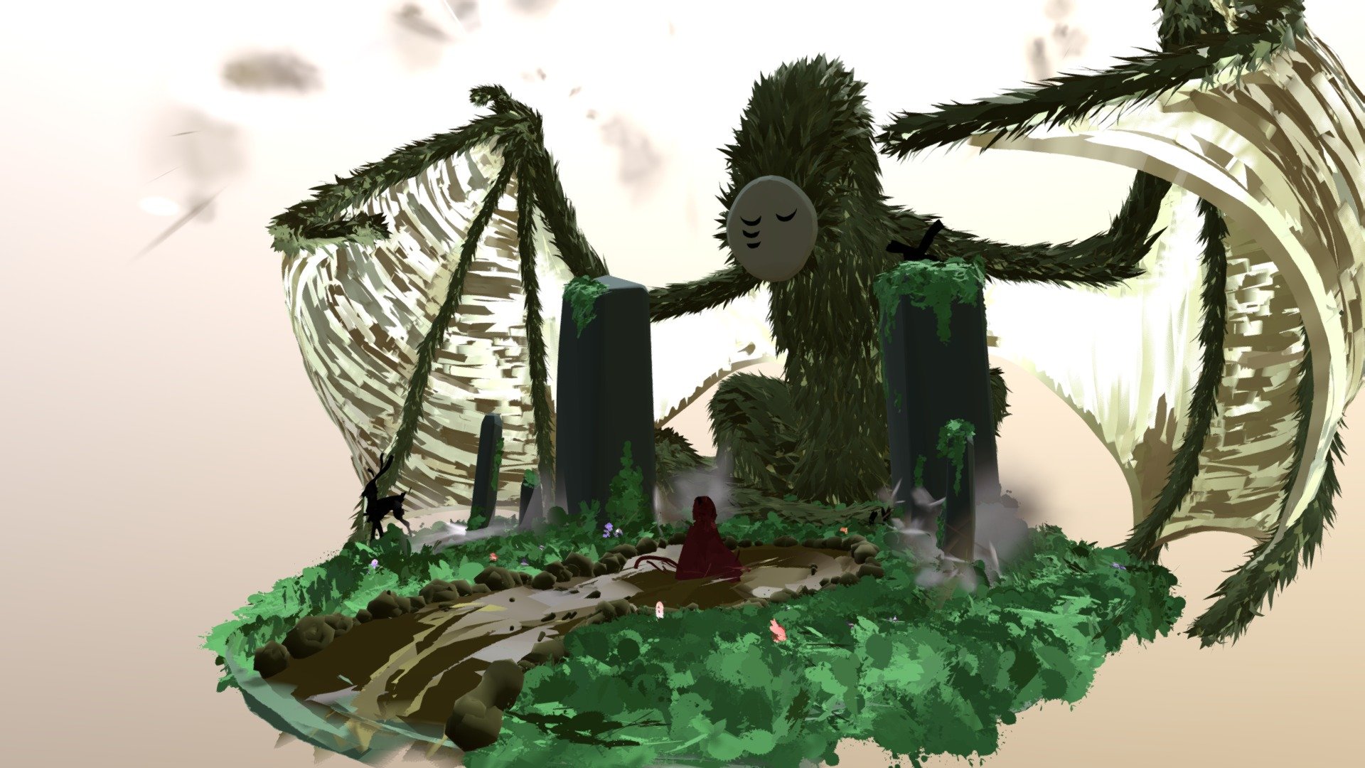 Forest Spirit Final - Download Free 3D model by theinkyfox [4cad8c1 ...