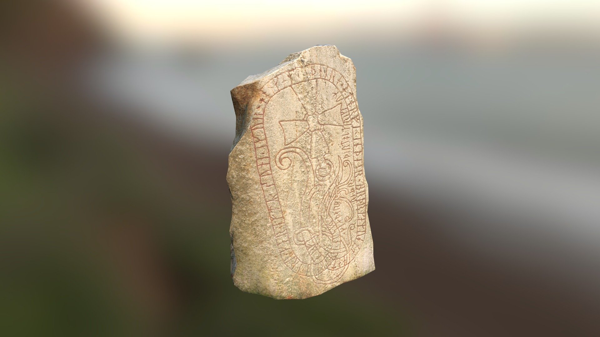 Low Poly Runestone U73 - 3D model by IVAR Studios (@ivarstudios ...