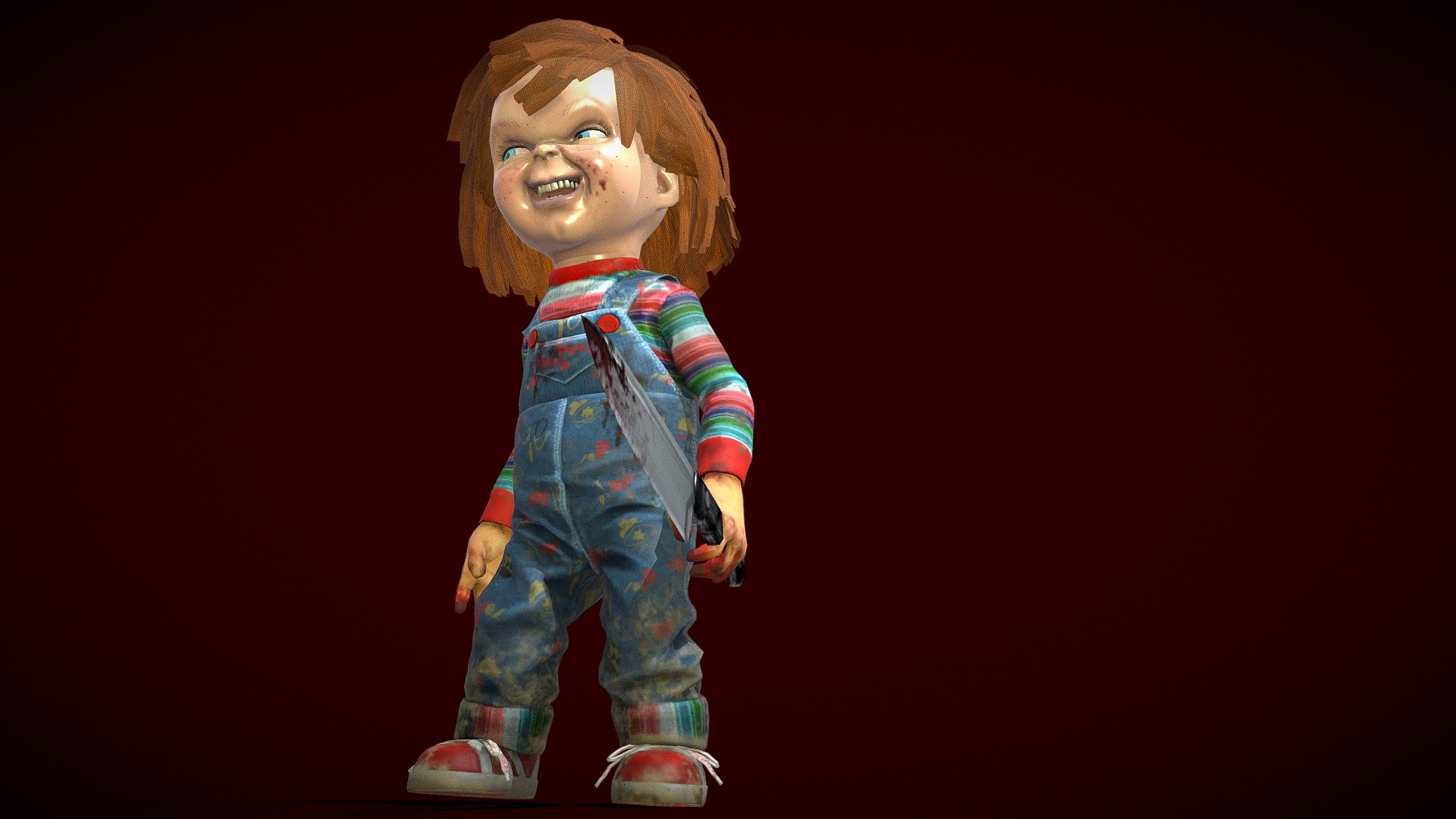 Chucky Good Guy Dead By Daylight - Download Free 3D model by ...