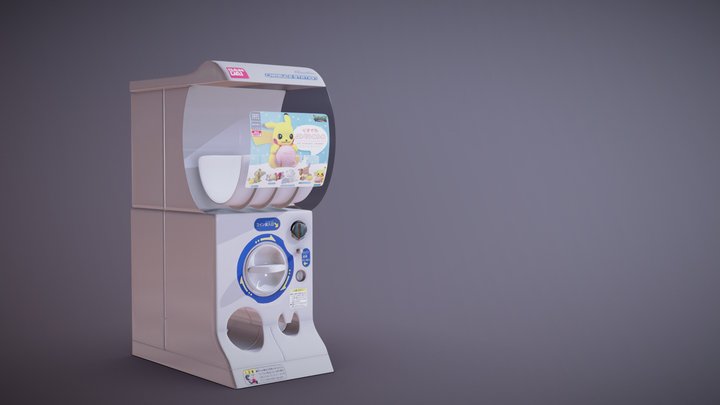 Gashapon 3D models - Sketchfab