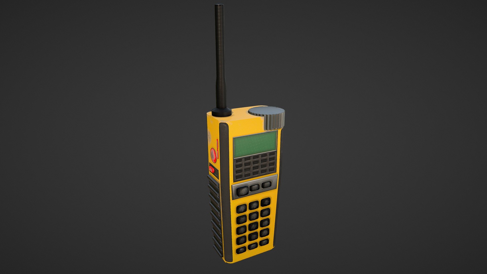Portable Radio - Download Free 3D model by volvor [4cb1828] - Sketchfab