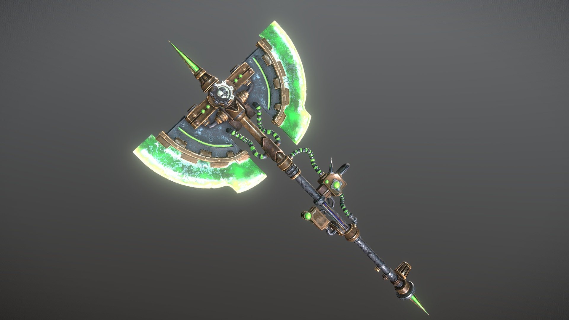 Sufferer Shattering Axe - 3D model by macridil (Paolo Crimaldi ...