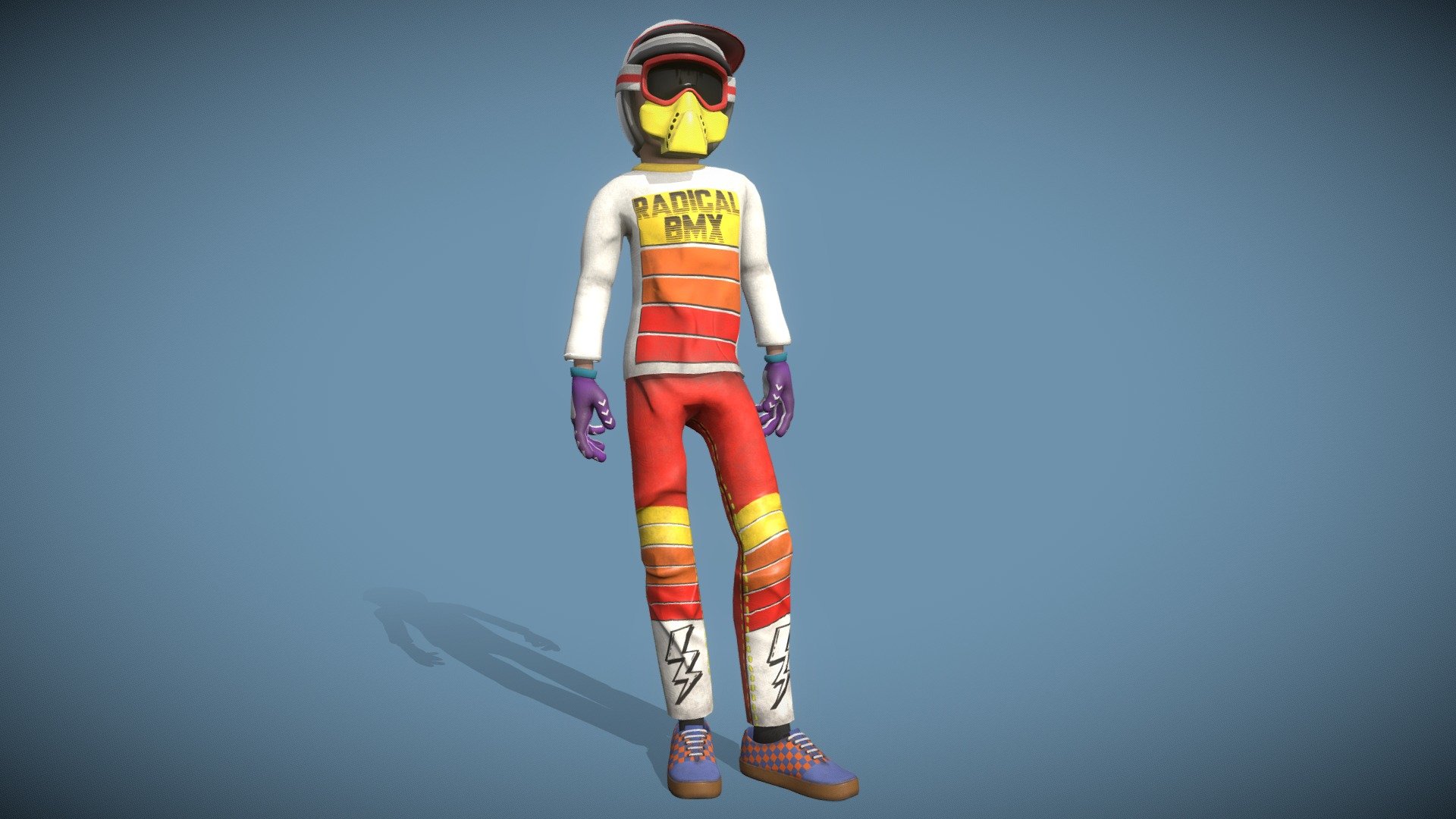 BMX Rider - 3D model by Jacob Monger (@jacobmonger) [4cb243f] - Sketchfab