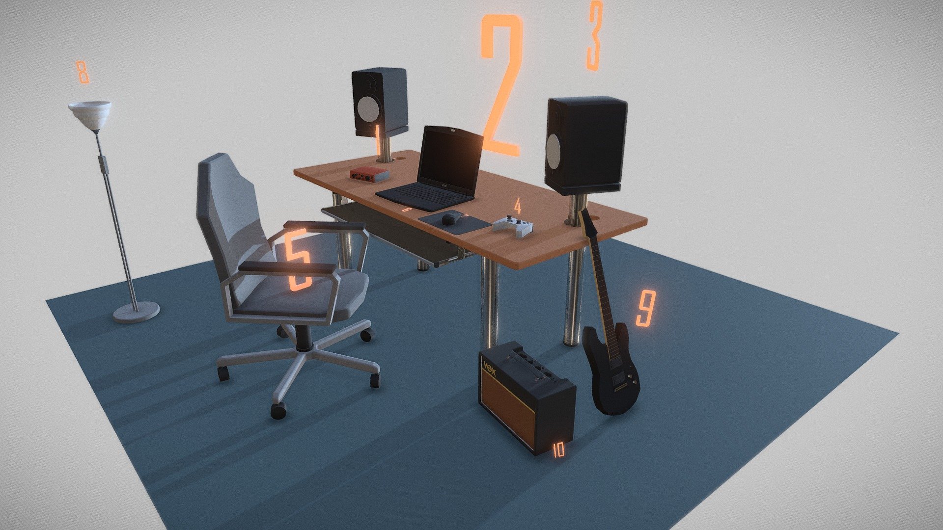 homework 1 - Download Free 3D model by kreems [4cb30f8] - Sketchfab