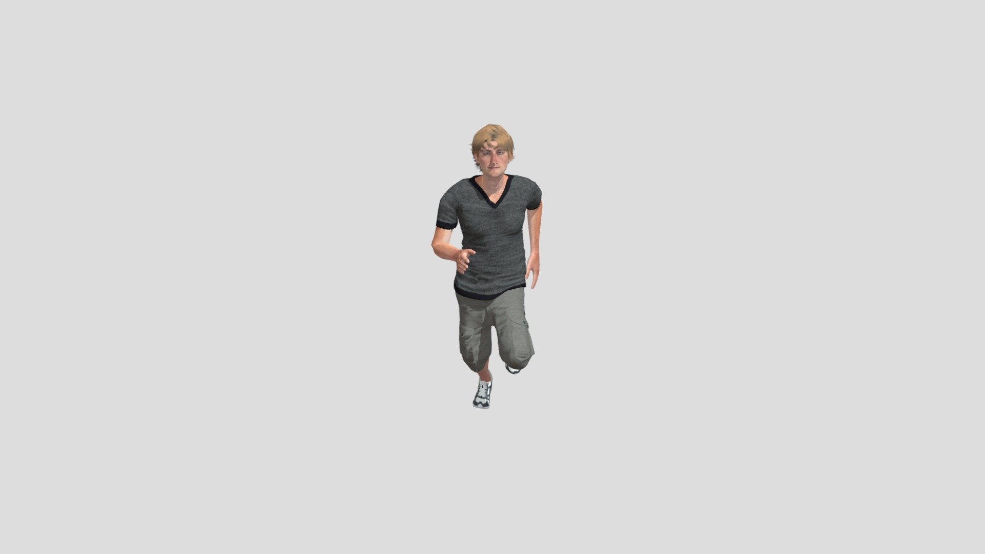 Running man - Download Free 3D model by P140170 [4cb37ea] - Sketchfab
